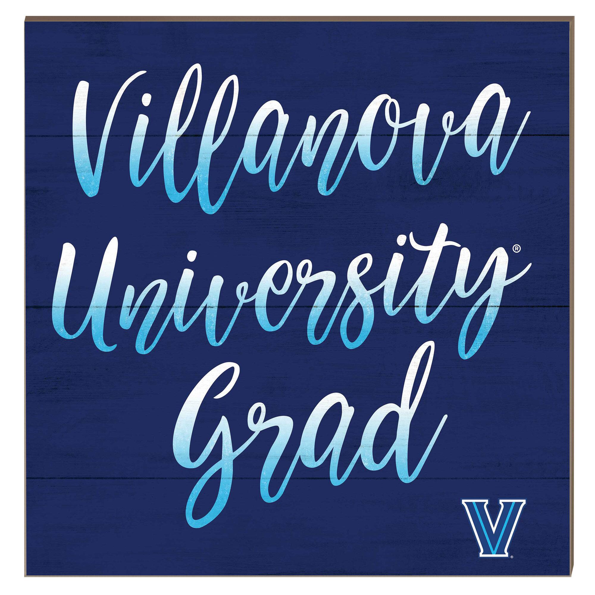Jardine Villanova Wildcats 10" x 10" Grad Plaque Navy 200834905 - Best Buy