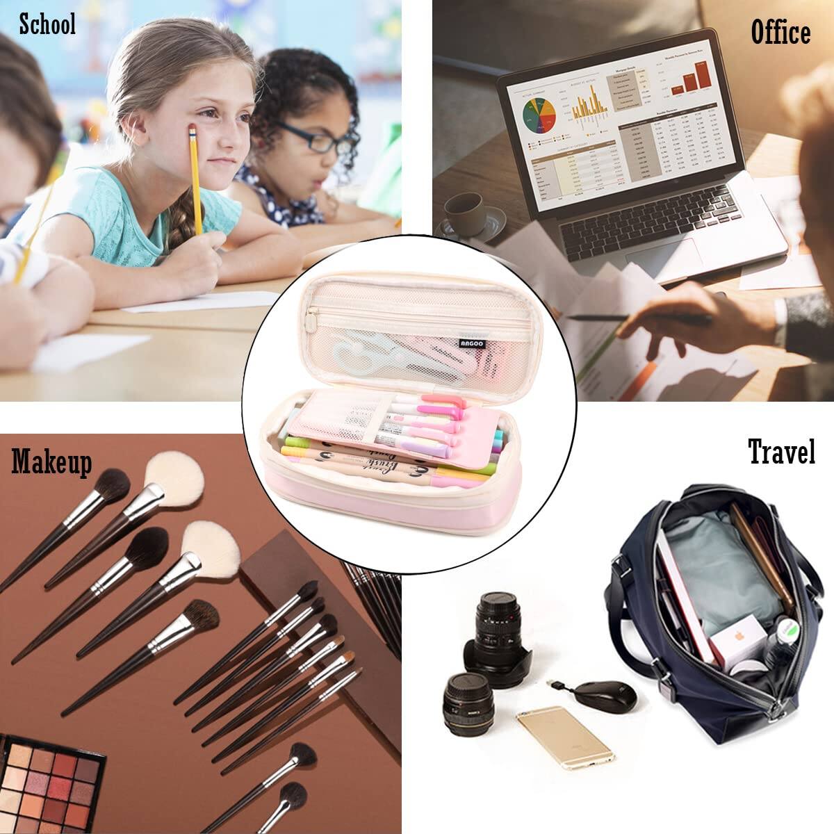 Paradigms Interiors Expandable Pencil Case With Compartments Large ...