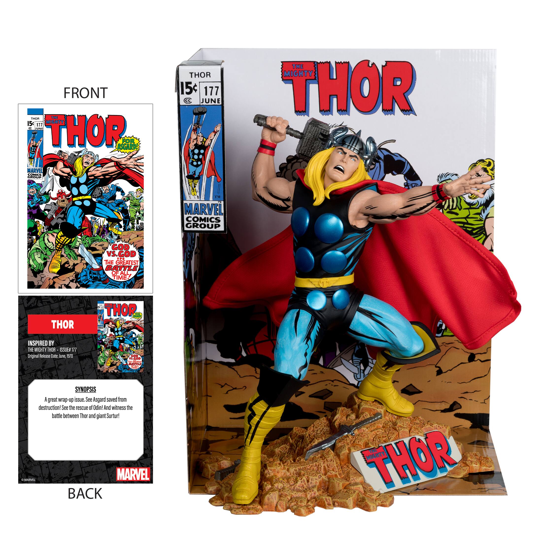 Customer Reviews: McFarlane Toys Marvel Thor 1:6th Scale Collectible ...