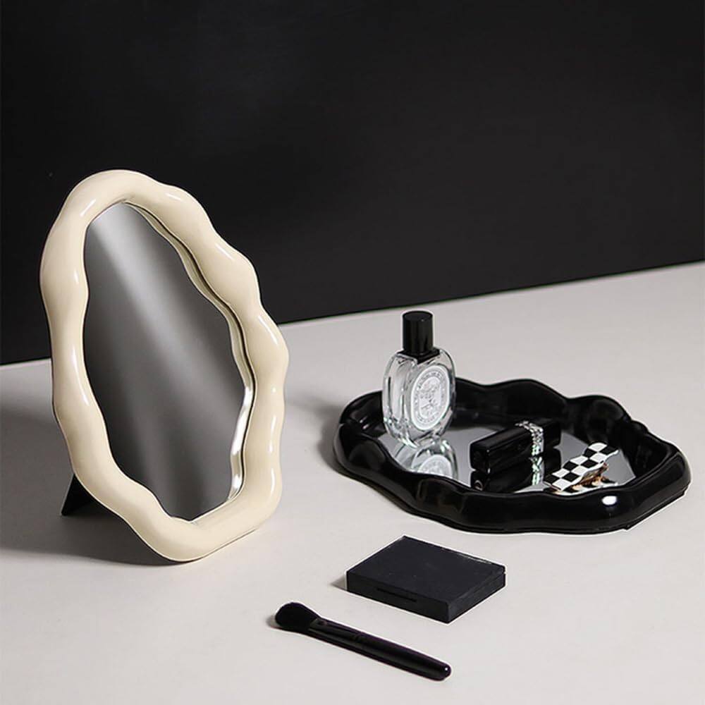 Stamp n Camp Cloud Makeup Mirrors for Desk, Tabletop Vanity Mirror ...