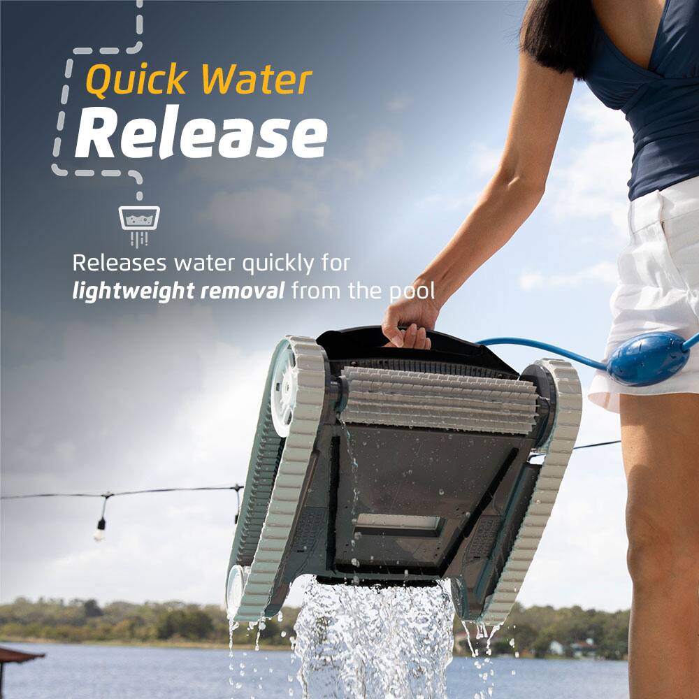 Dolphin Explorer E20 Automatic Robotic Pool Vacuum Cleaner, Active Scrubber Brush, Ideal for ...