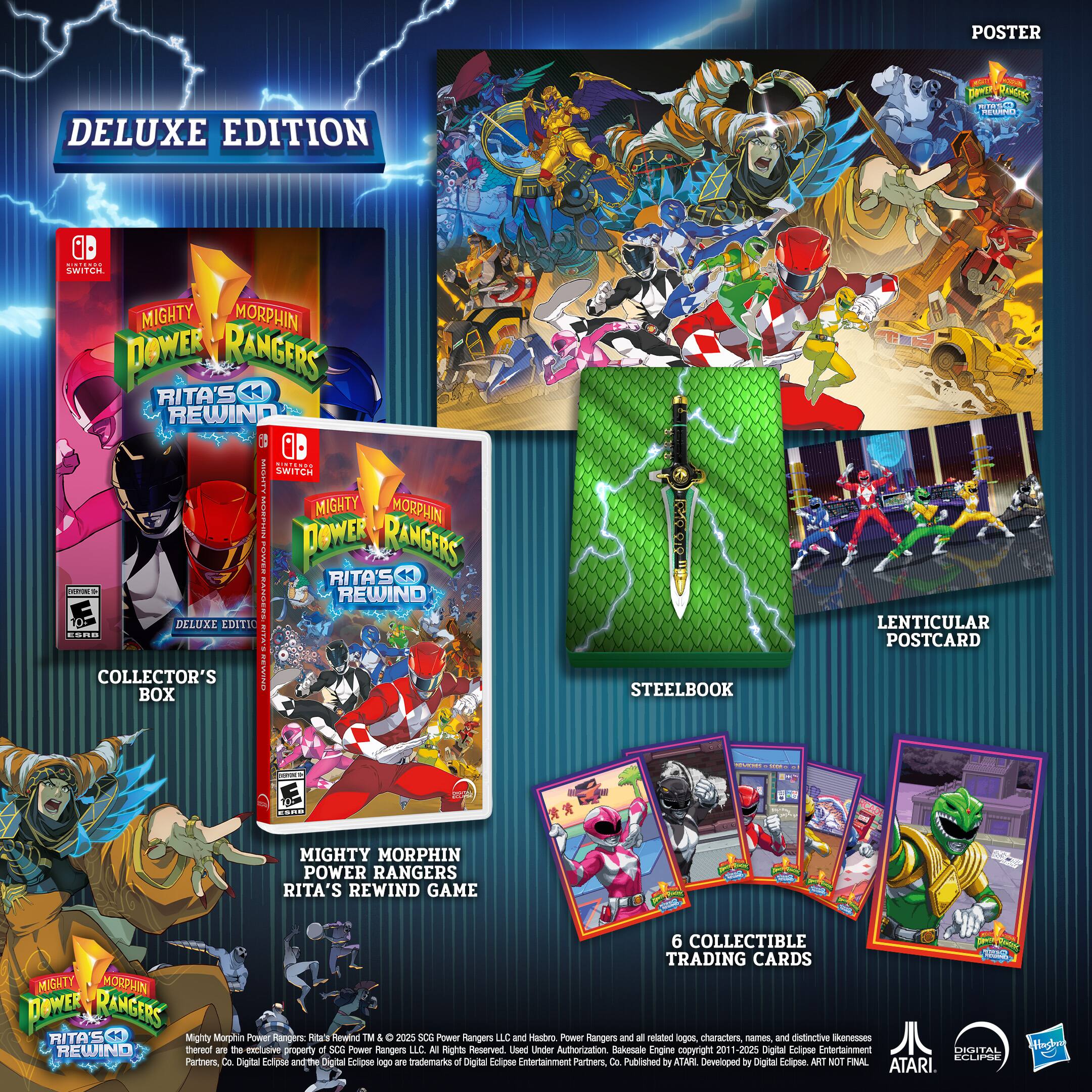 Mighty Morphin Power Rangers: Rita’s Rewind Deluxe Edition Nintendo ...