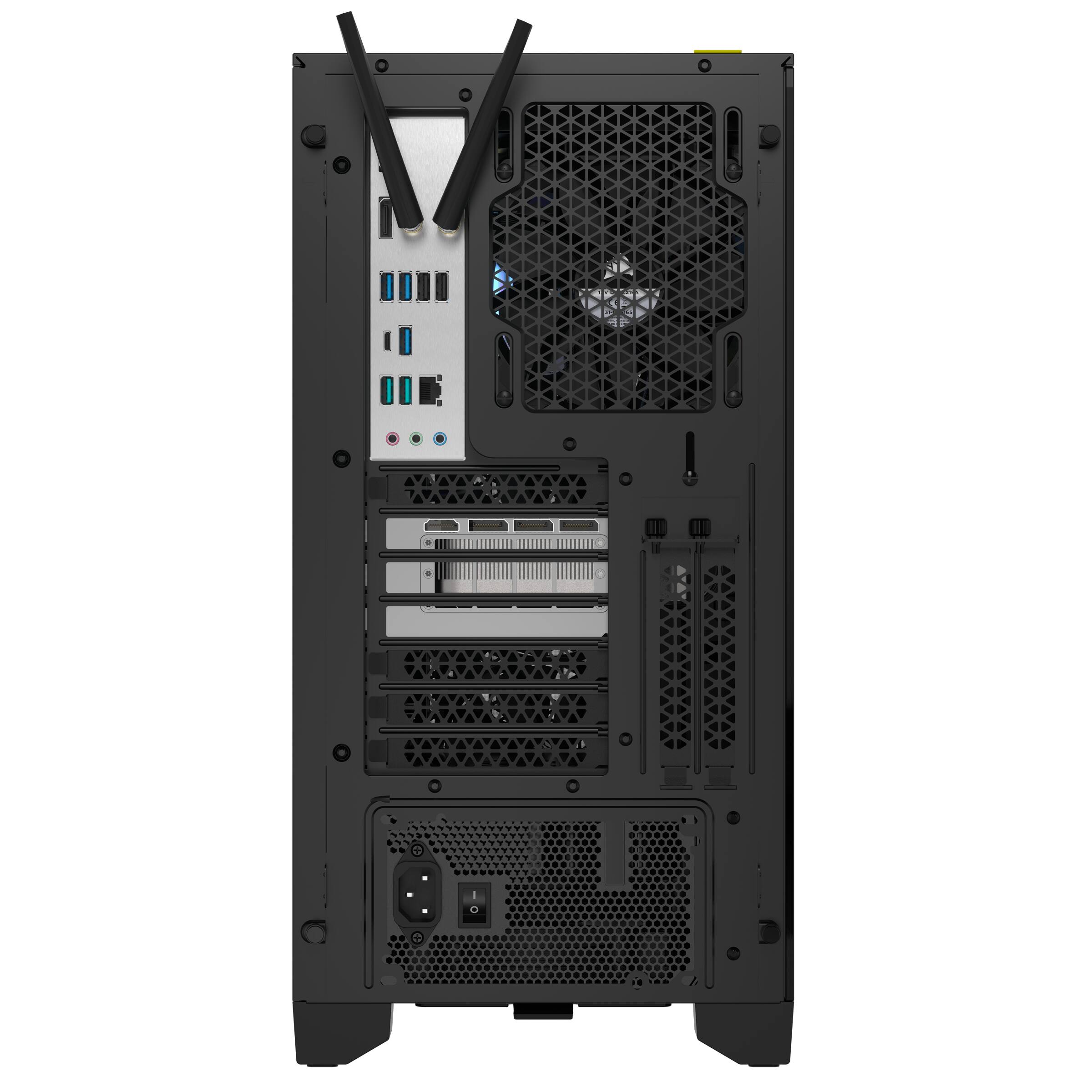 Best Buy: CORSAIR VENGEANCE i7400 Gaming Desktop Intel Core i7 13700K ...