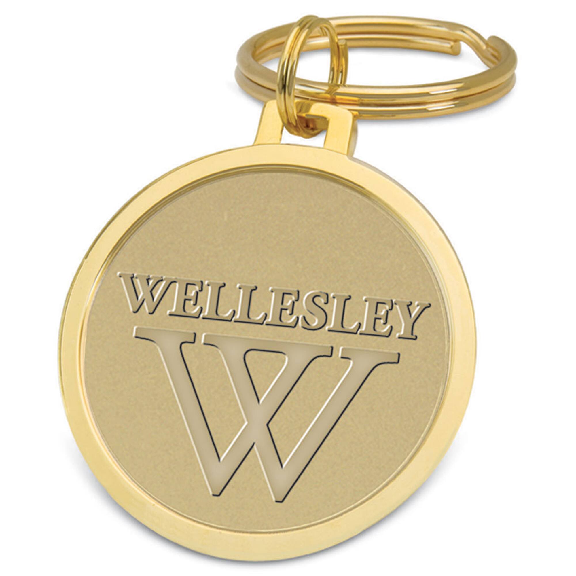 Jardine Wellesley Blue Team Logo Split Wire Key Ring Gold 4736040 ...