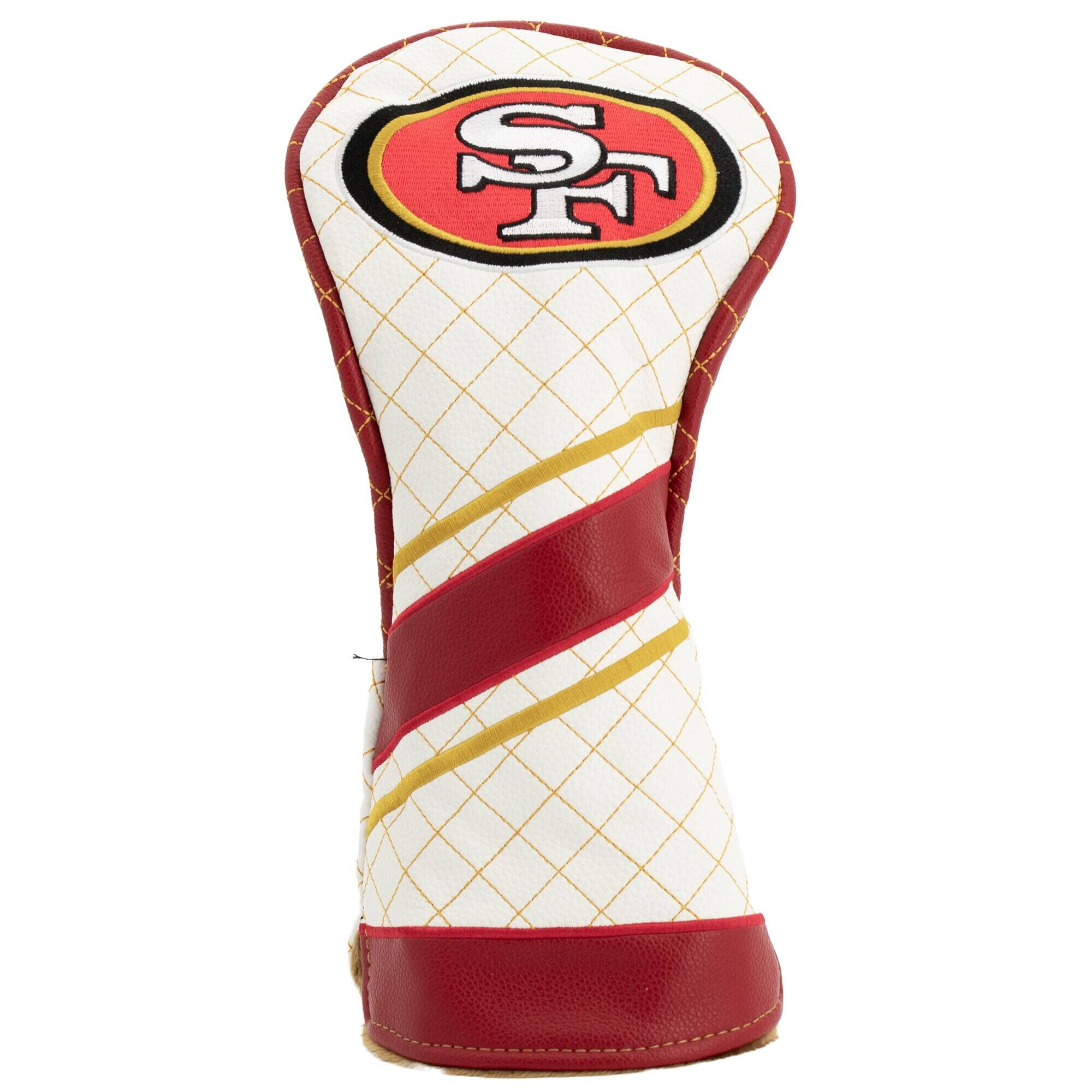 Team Golf San Francisco 49ers Striped Quilted Driver Headcover ...
