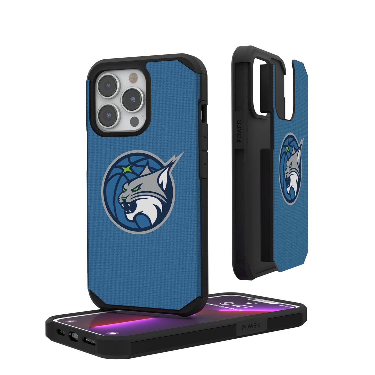 Keyscaper WNBA Minnesota Lynx Solid Design iPhone Rugged Case 16 Pro ...