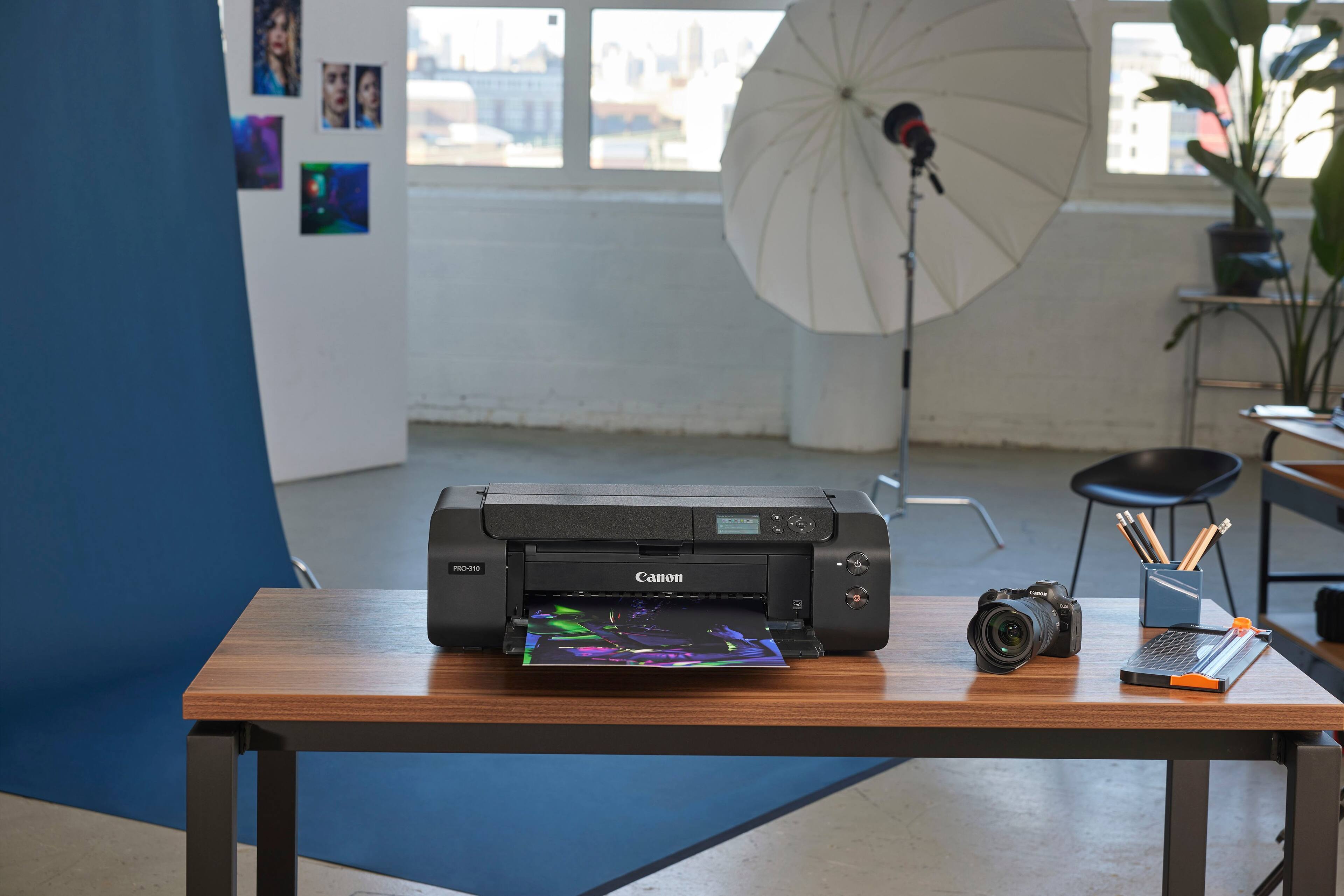 Canon imagePROGRAF PRO 310 Professional Wireless Inkjet Photo Printer Black 6858C002 - Best Buy