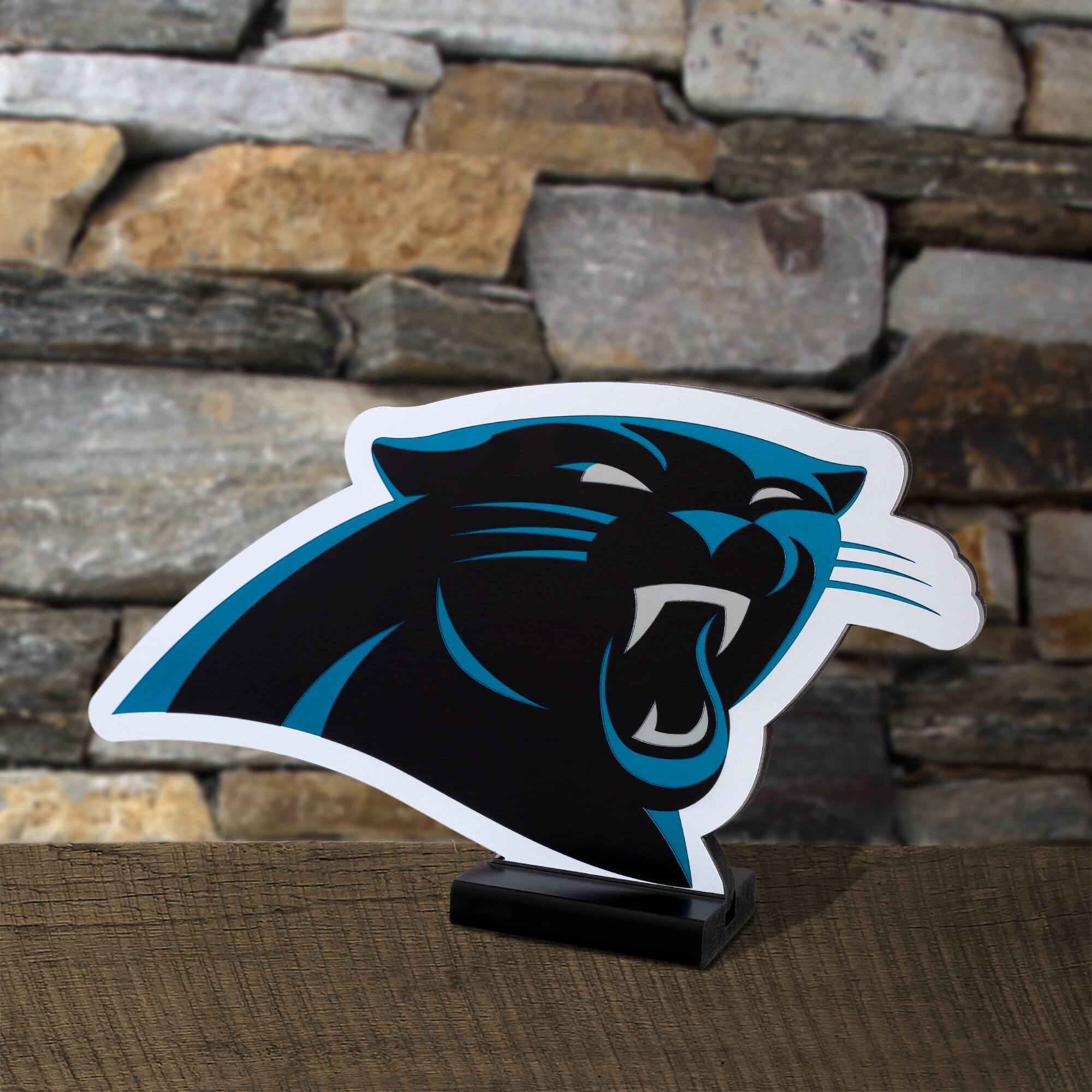 Sporticulture Carolina Panthers LED Infinity Logo Light Black 203081439 ...