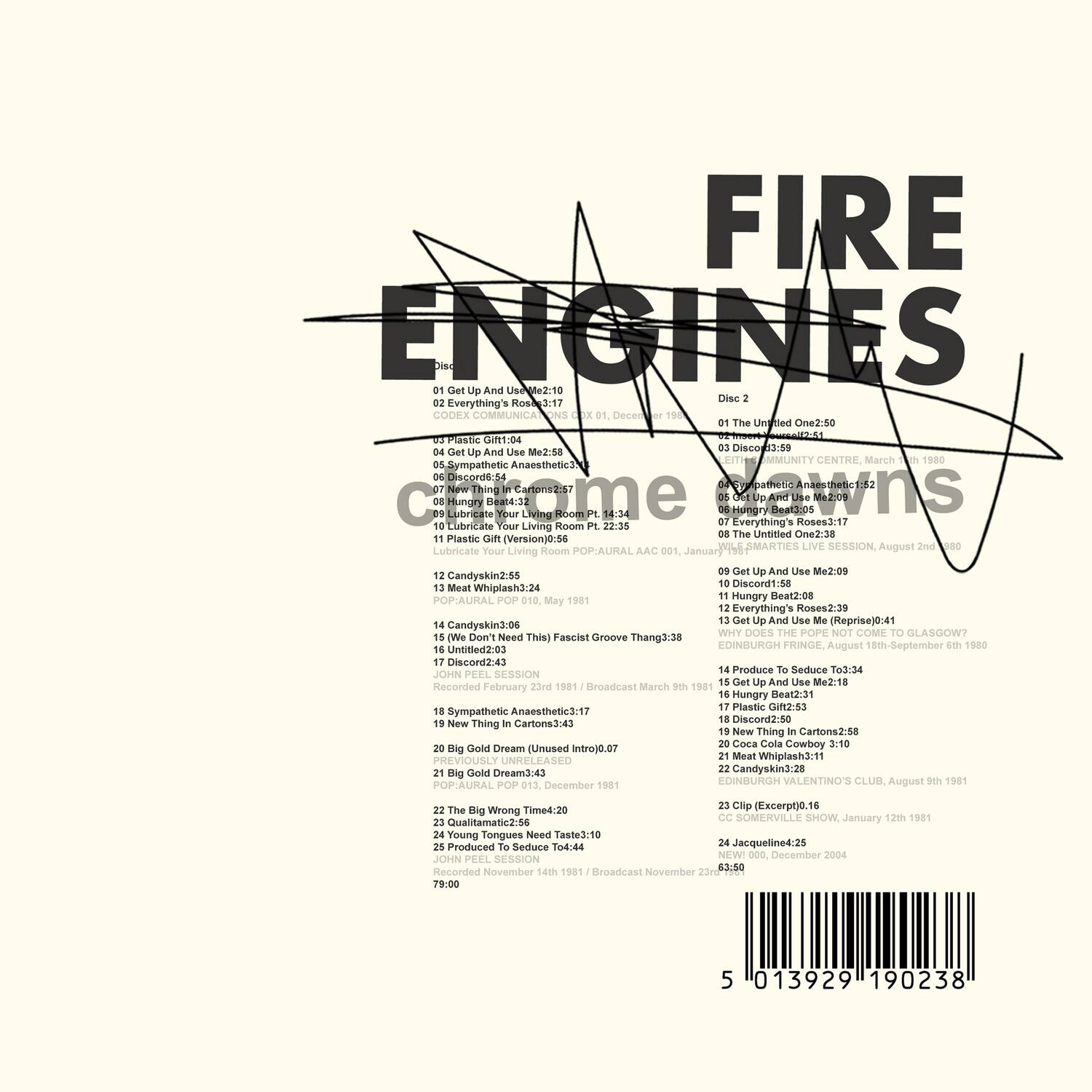Fire Engines Chrome Dawns Expanded Edition COMPACT DISCS [CD] - Best Buy
