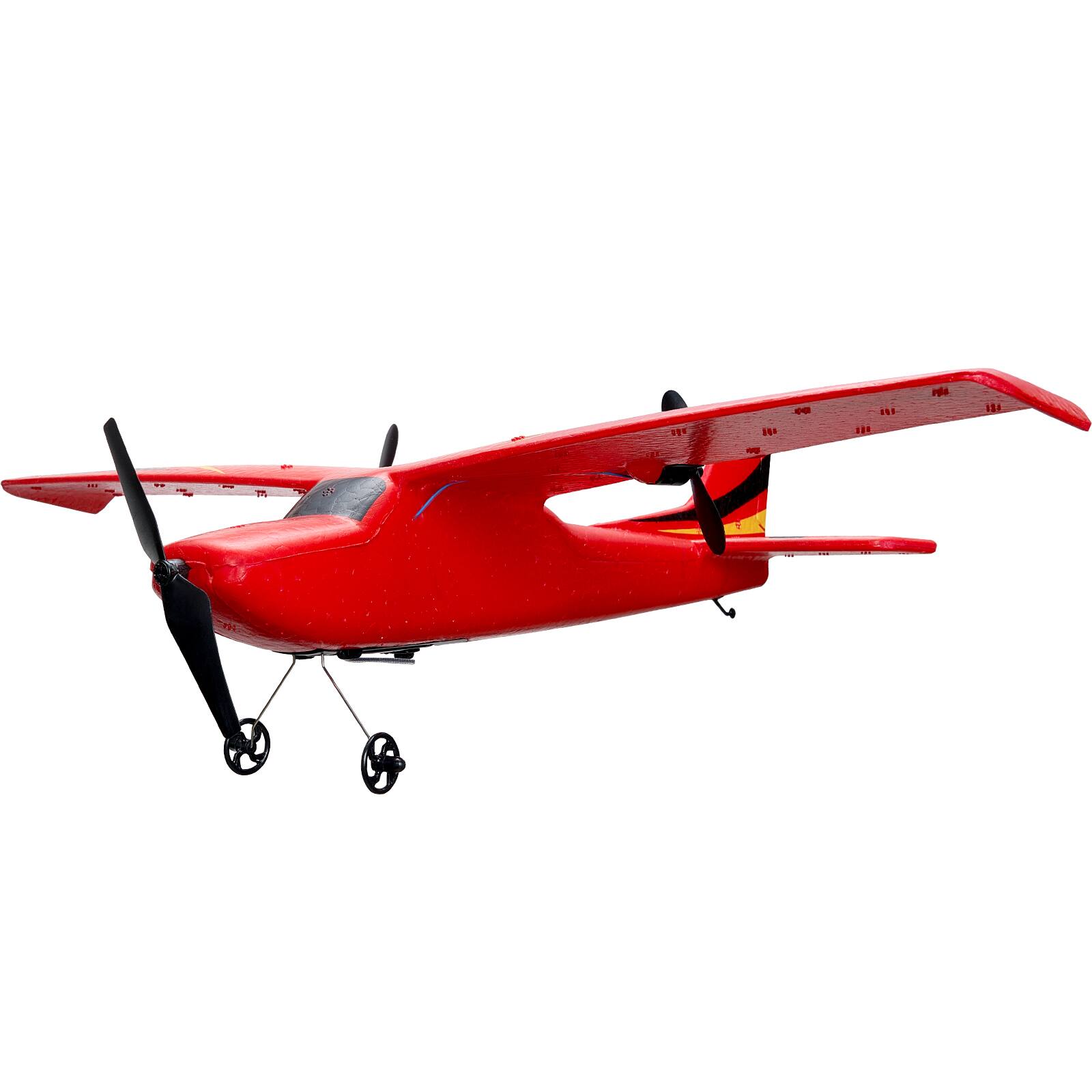 VEVOR RC Plane, 2.4GHZ 2 Channel Remote Control Airplane with 6 Axis ...