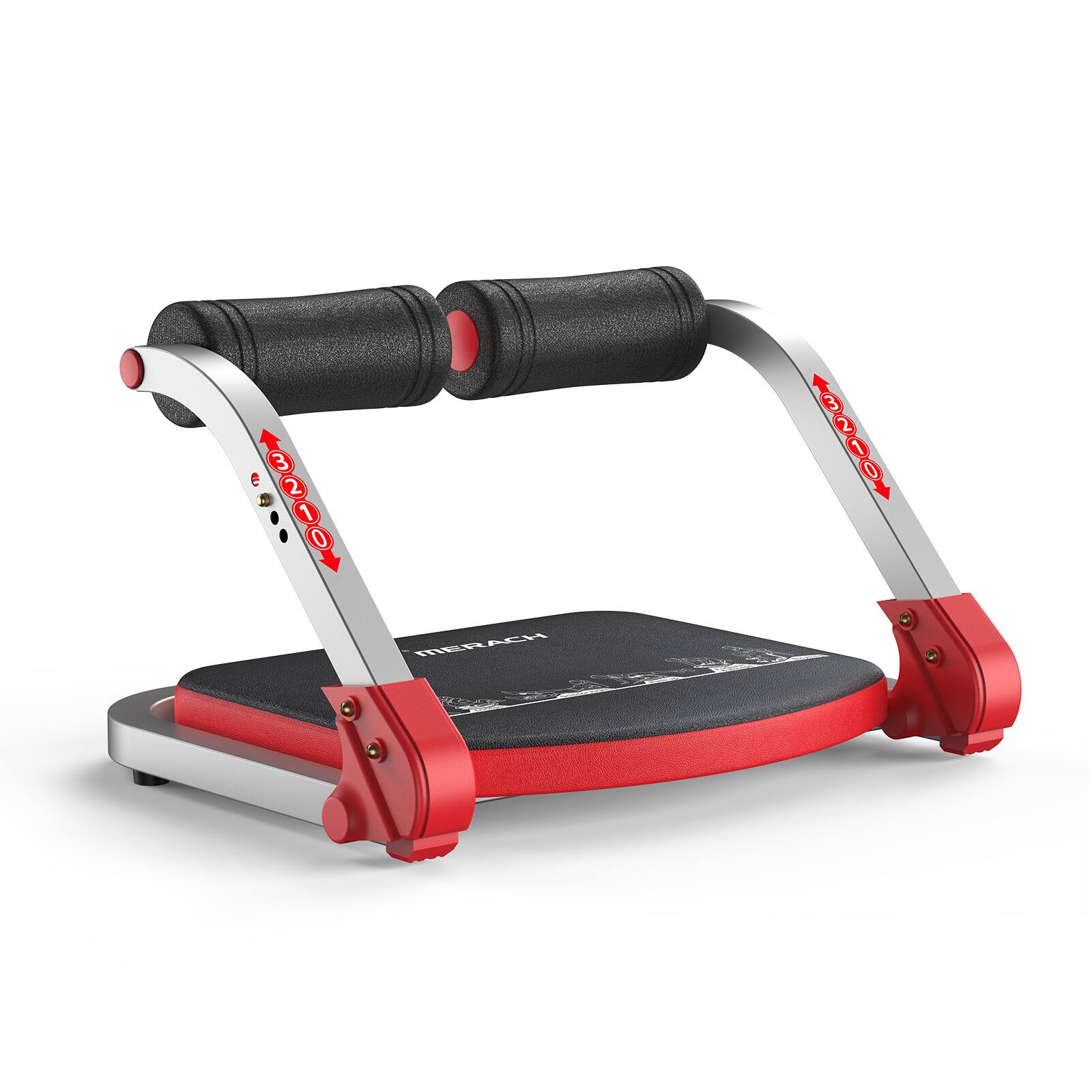 MERACH Ab Crunch Machine Automatic Rebound for Home Gym Adjustable Sit ...