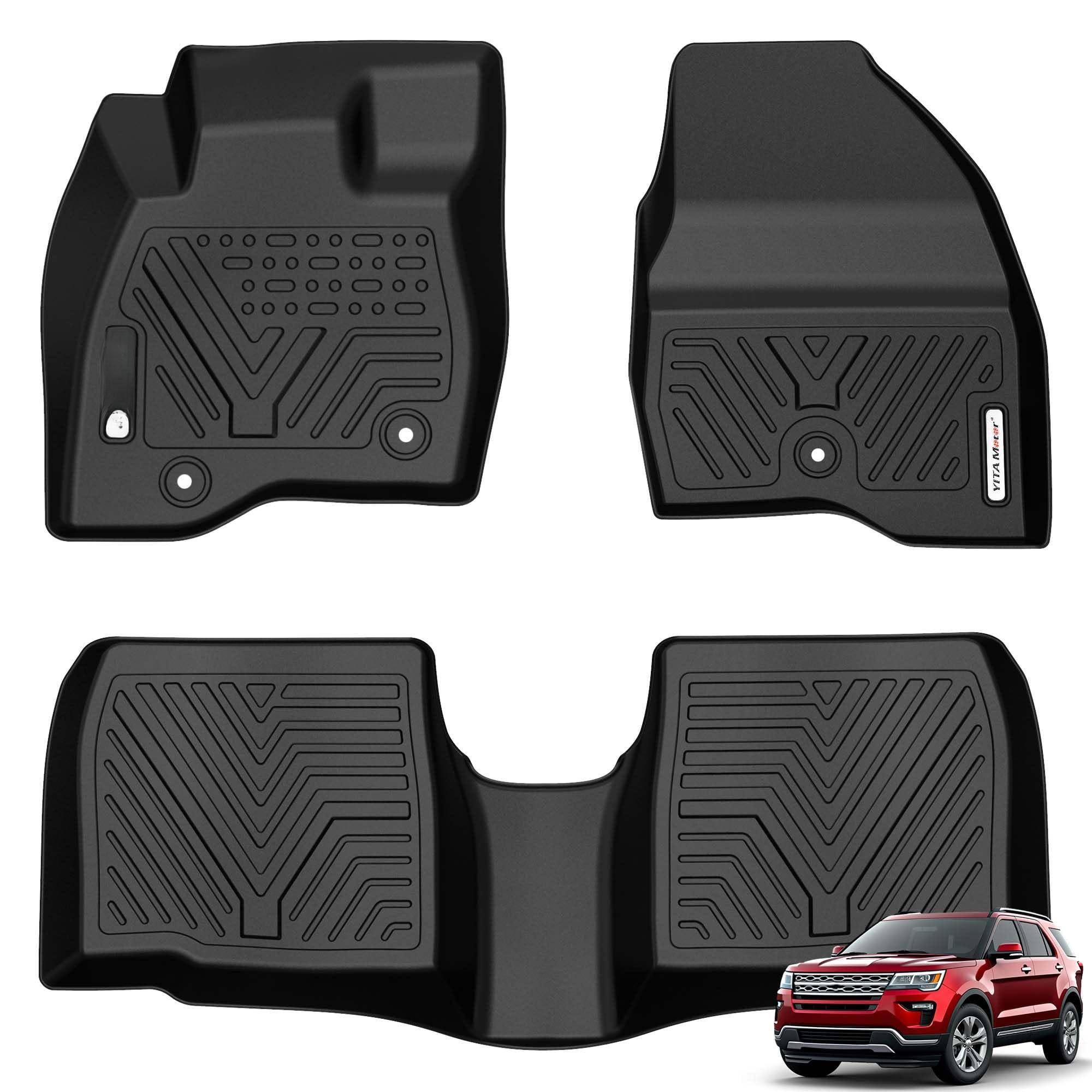 Empire DigiLabs Floor Mats Fits For Ford Explorer 6 Passenger Models ...