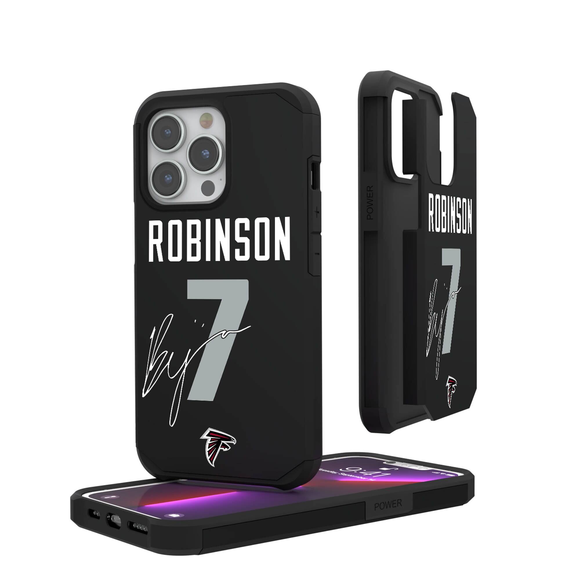 Keyscaper NFL Bijan Robinson Atlanta Falcons iPhone Rugged Case 15 Pro ...