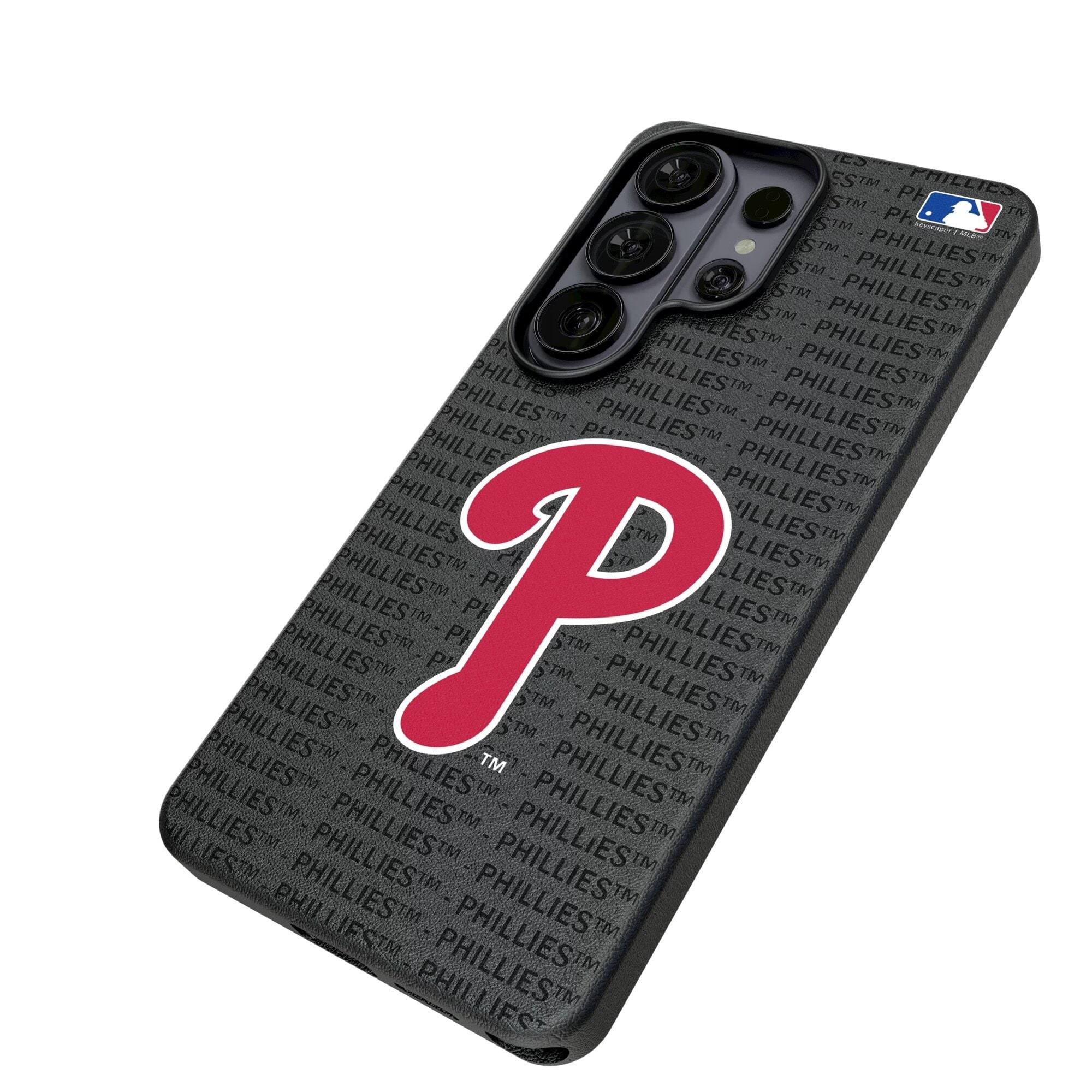 Keyscaper MLB Philadelphia Phillies Text Backdrop Galaxy Magnetic Bump ...
