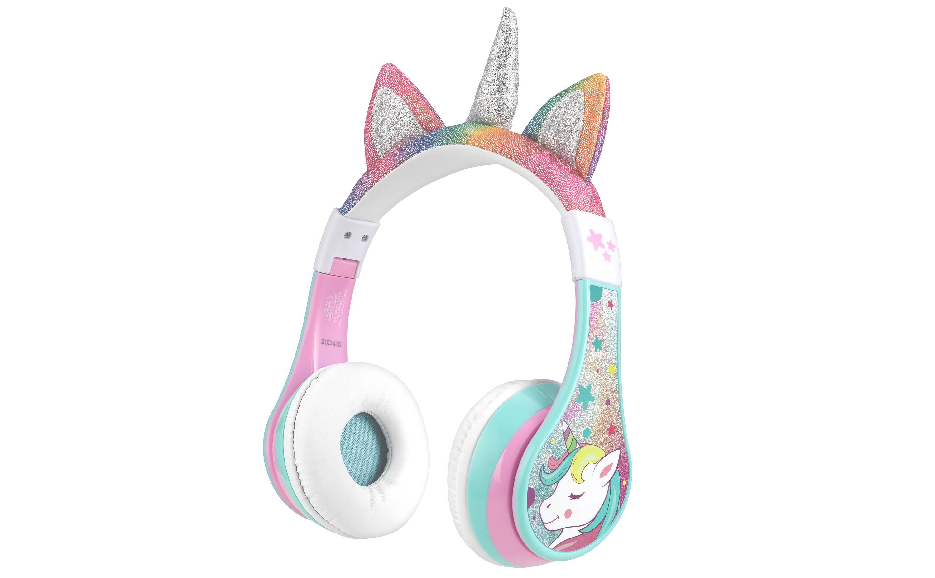 eKids Unicorn Bluetooth Headphones for Kids, Wireless Headphones for ...