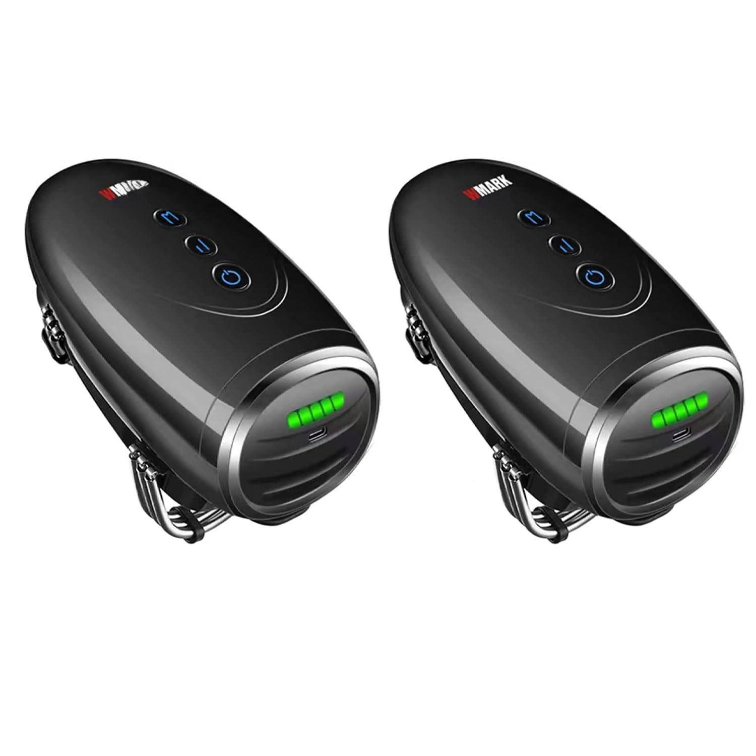 Live At Space Cordless Dual Node Handheld Massager 2600mAh 2 Speed Neck ...