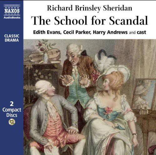 Richard Brinsley Sheridan School for Scandal AUDIO BOOKS [CD] - Best Buy