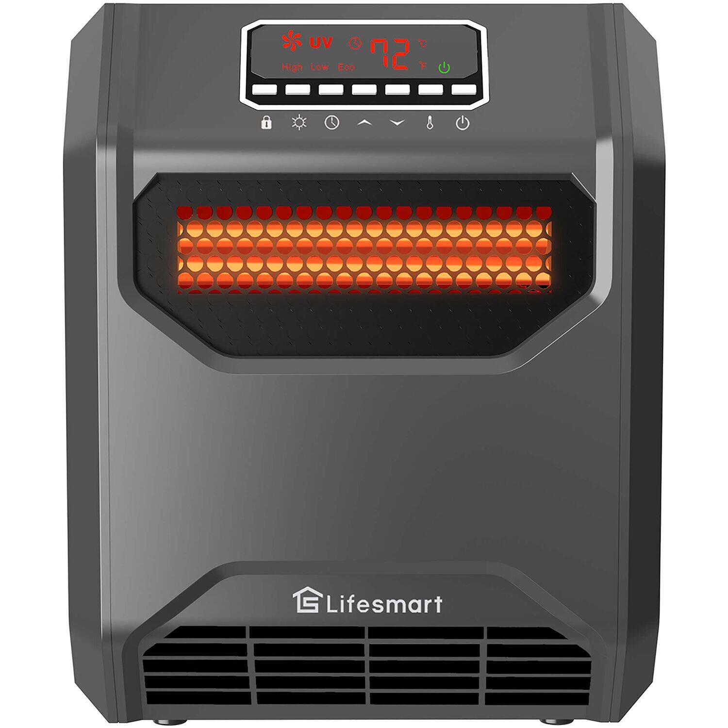 Customer Reviews: Lifesmart 6-Element Infrared Heater with Front Intake ...