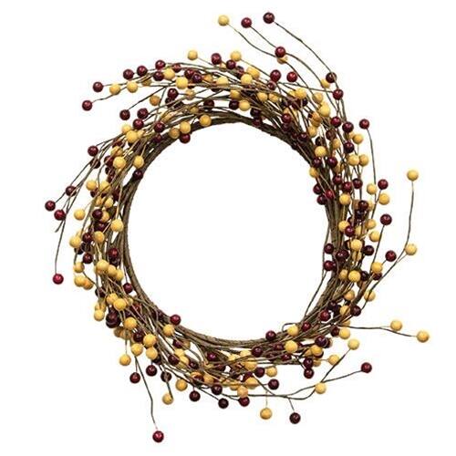 BreeBe *Waterproof Berry Wreath Burgundy & Gold FW018BG - Best Buy