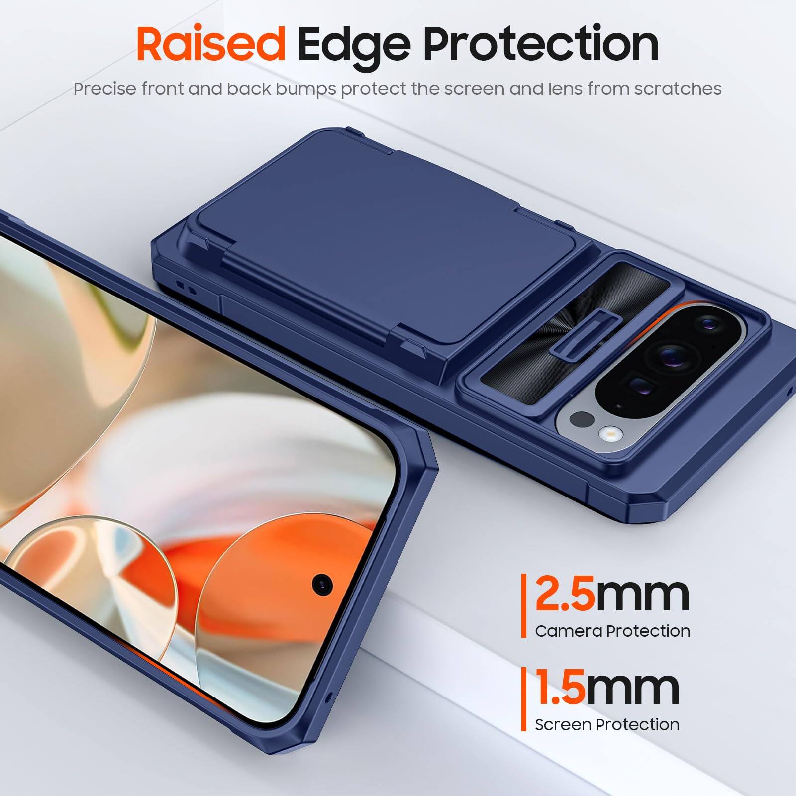 Jadie Link Cenmaso Pixel Pro Case Card Holder Cards Sliding Camera ...