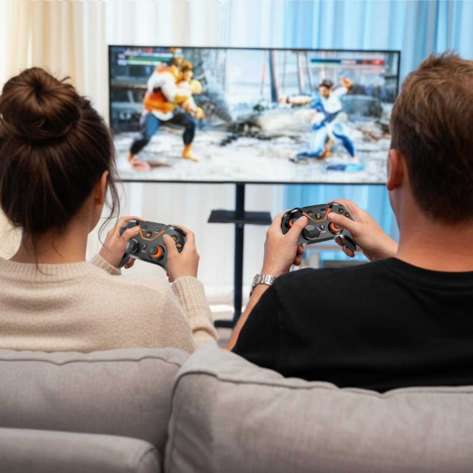 HM 1810 Wireless Gaming Controller For Pc/ns/android(): Wired & Usb ...