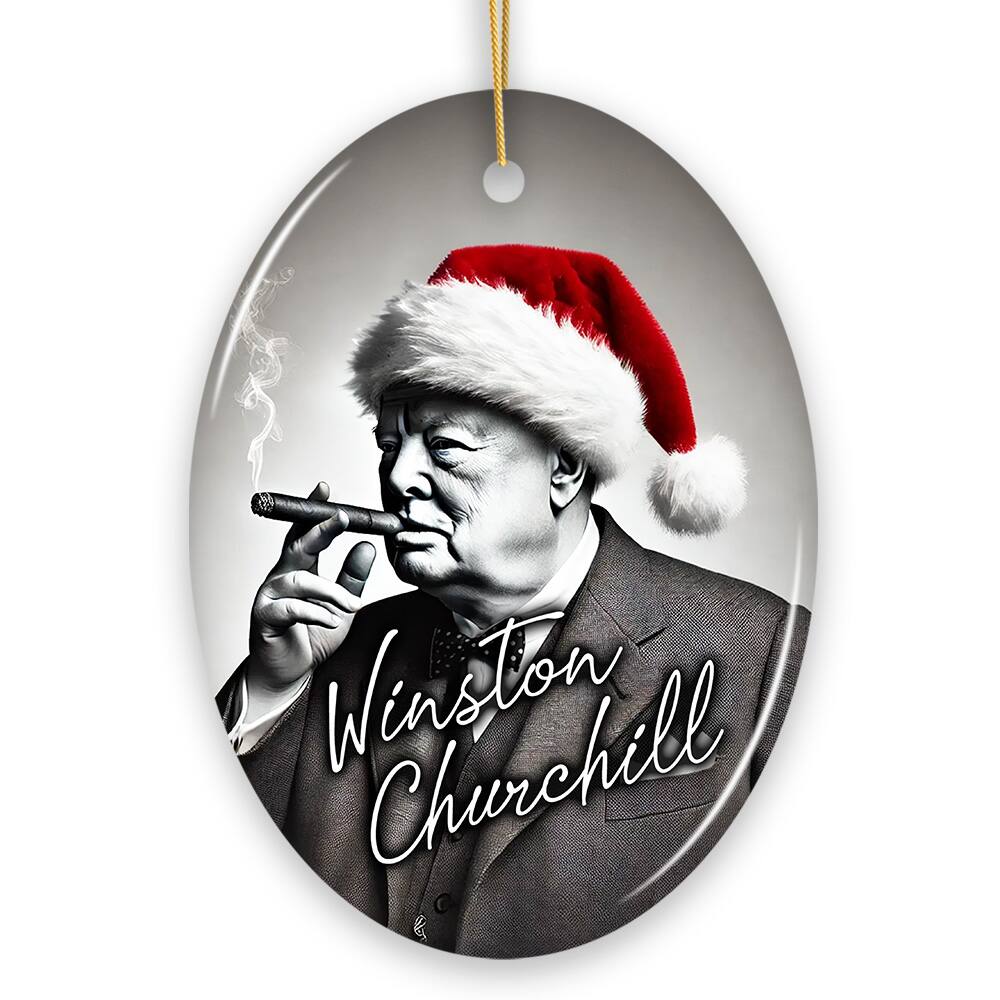 OrnamentallyYou Vintage Winston Churchill Christmas Ornament UK Prime ...