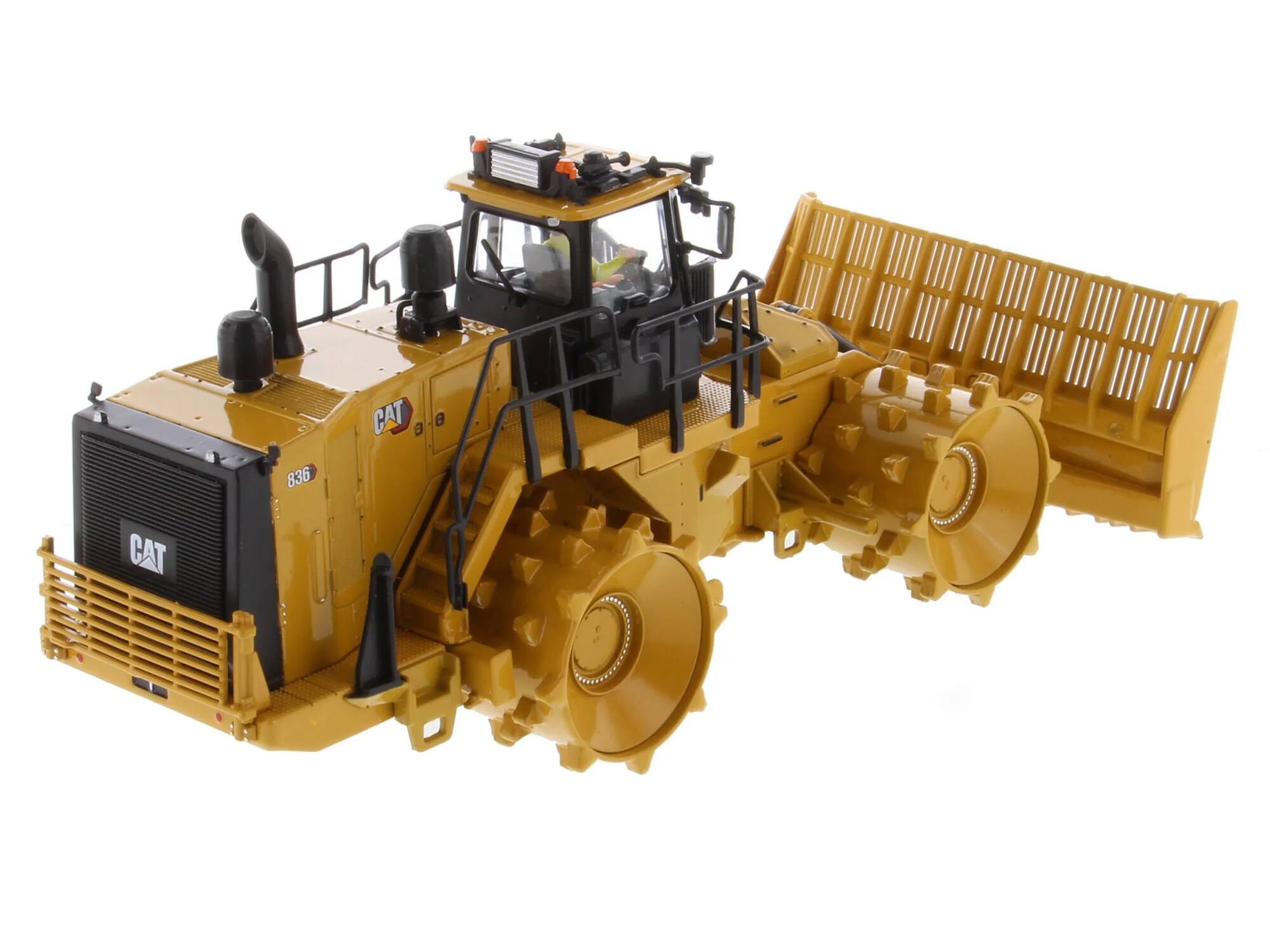 CAT Caterpillar 836 Landfill Compactor Yellow "High Line" Series 1/50 ...