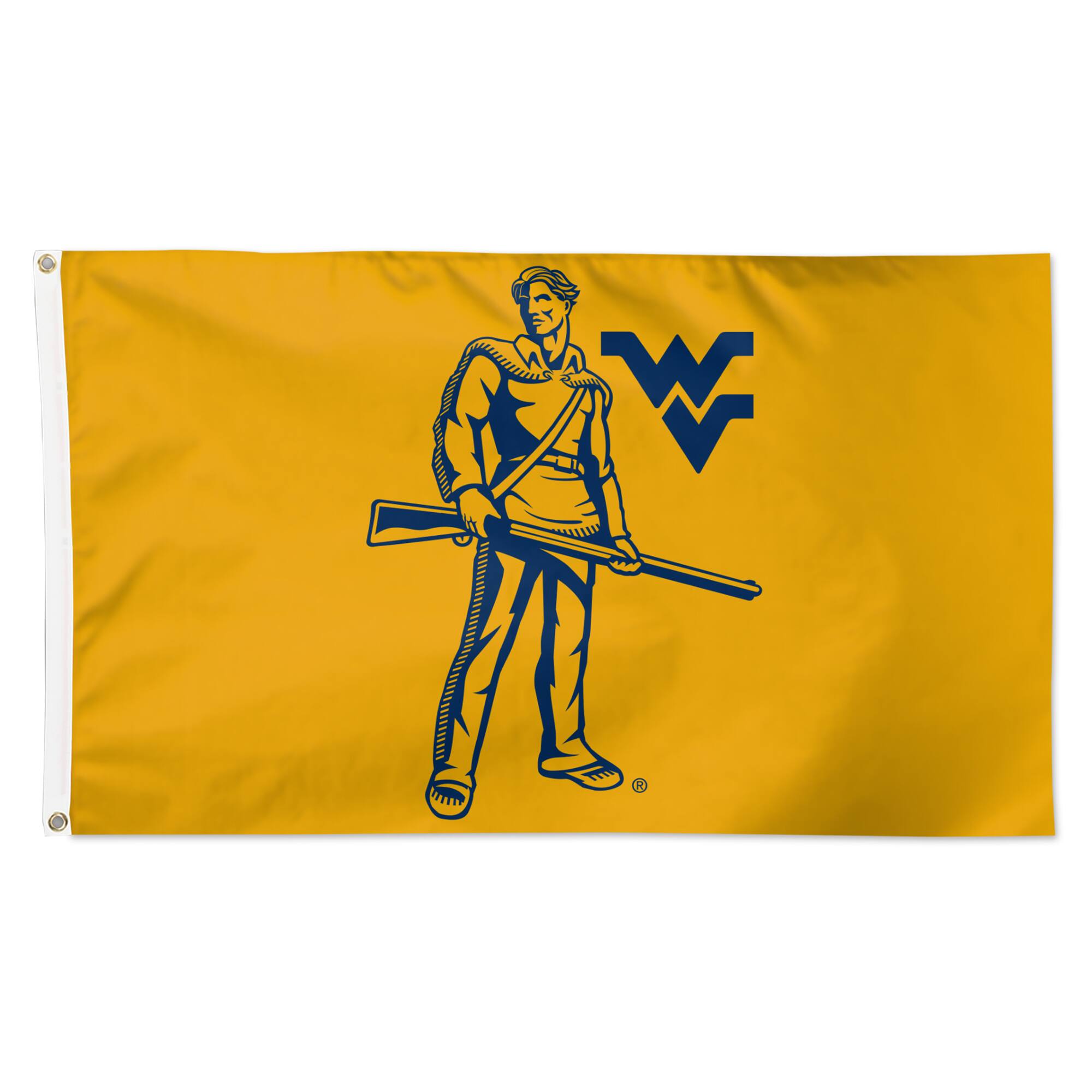 WinCraft West Virginia Mountaineers 3' x 5' Single Sided Deluxe ...