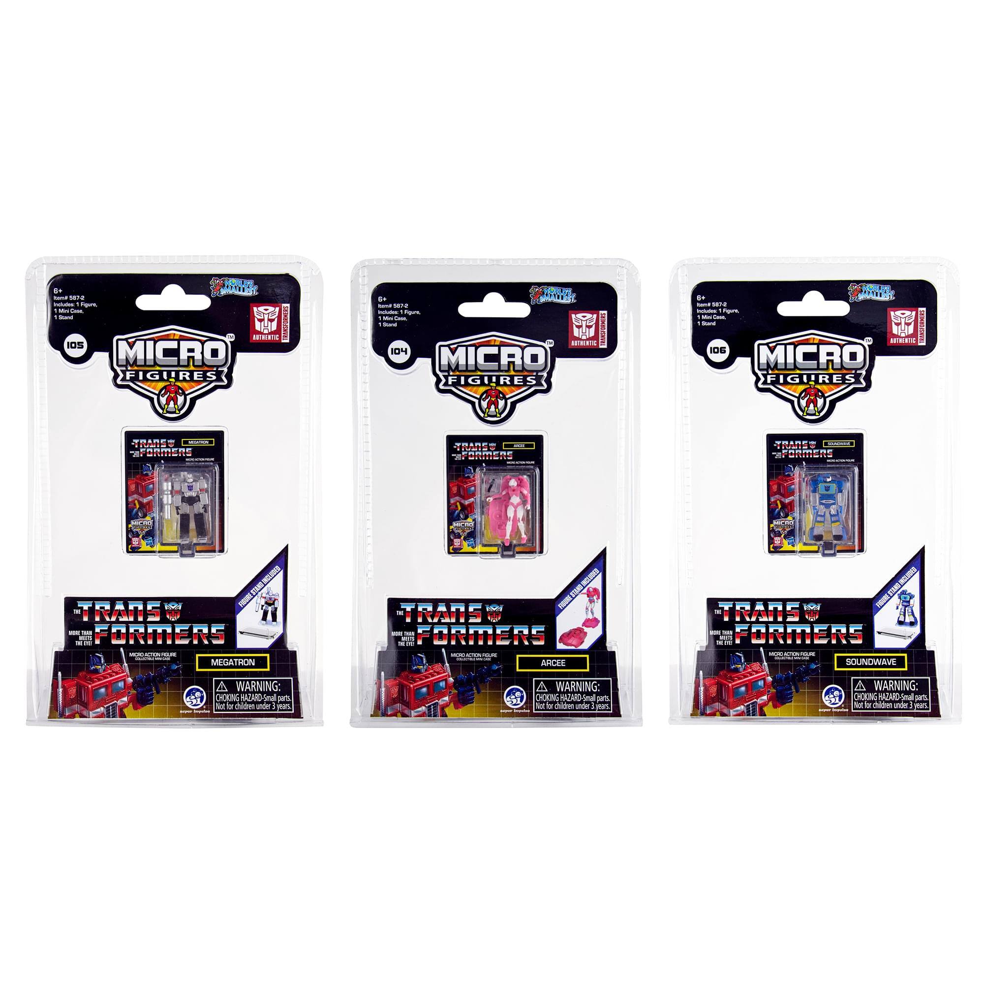 Worlds Smallest Transformers Series 2 Micro Figure | One Random Black ...