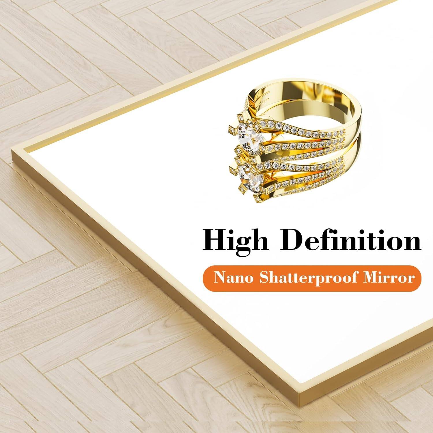 Stamp n Camp DUMOS Full Length Mirror with Stand 64"x21" Floor Standing ...