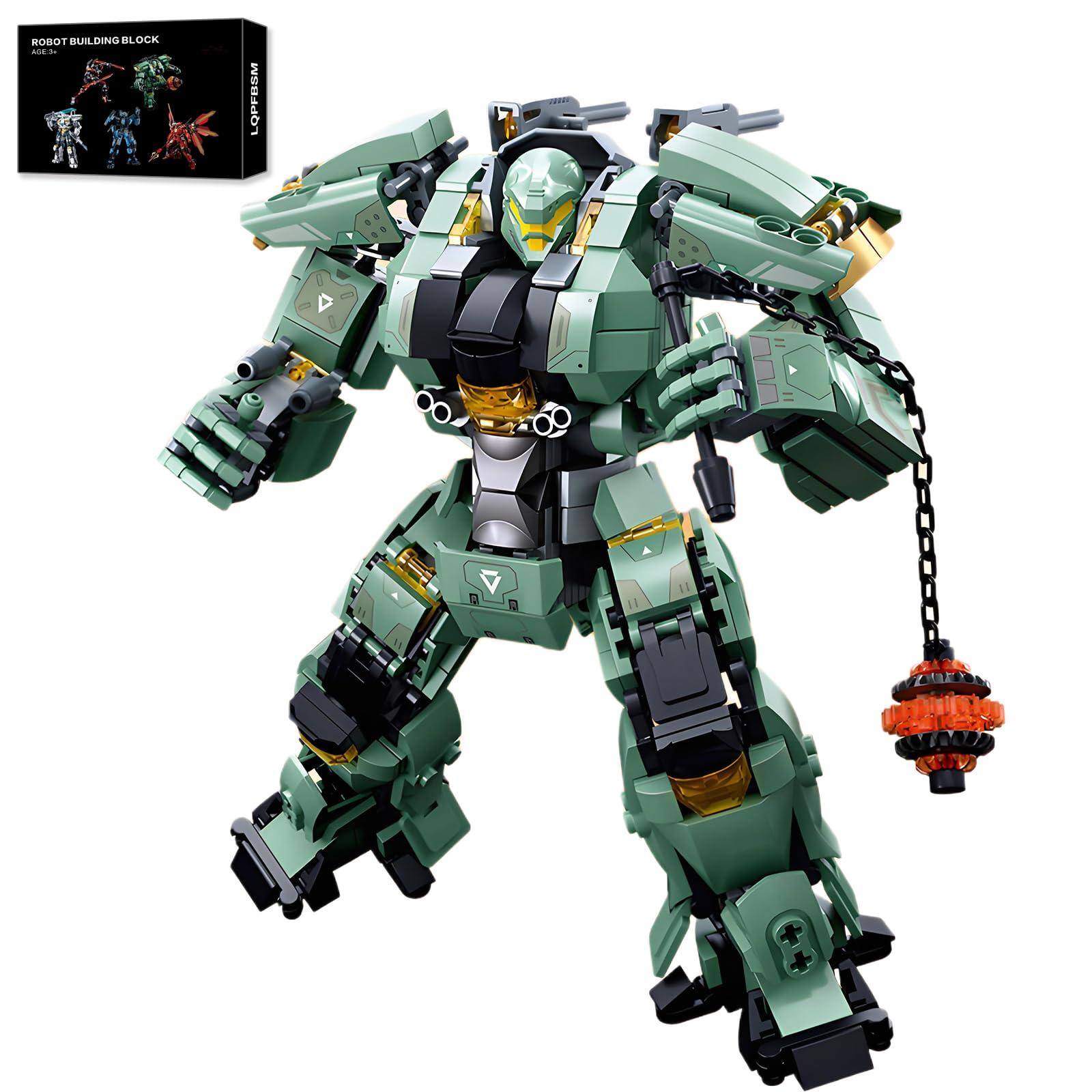 Leash Valley - Transforming Mech Robot Building Block Sets Destroy ...