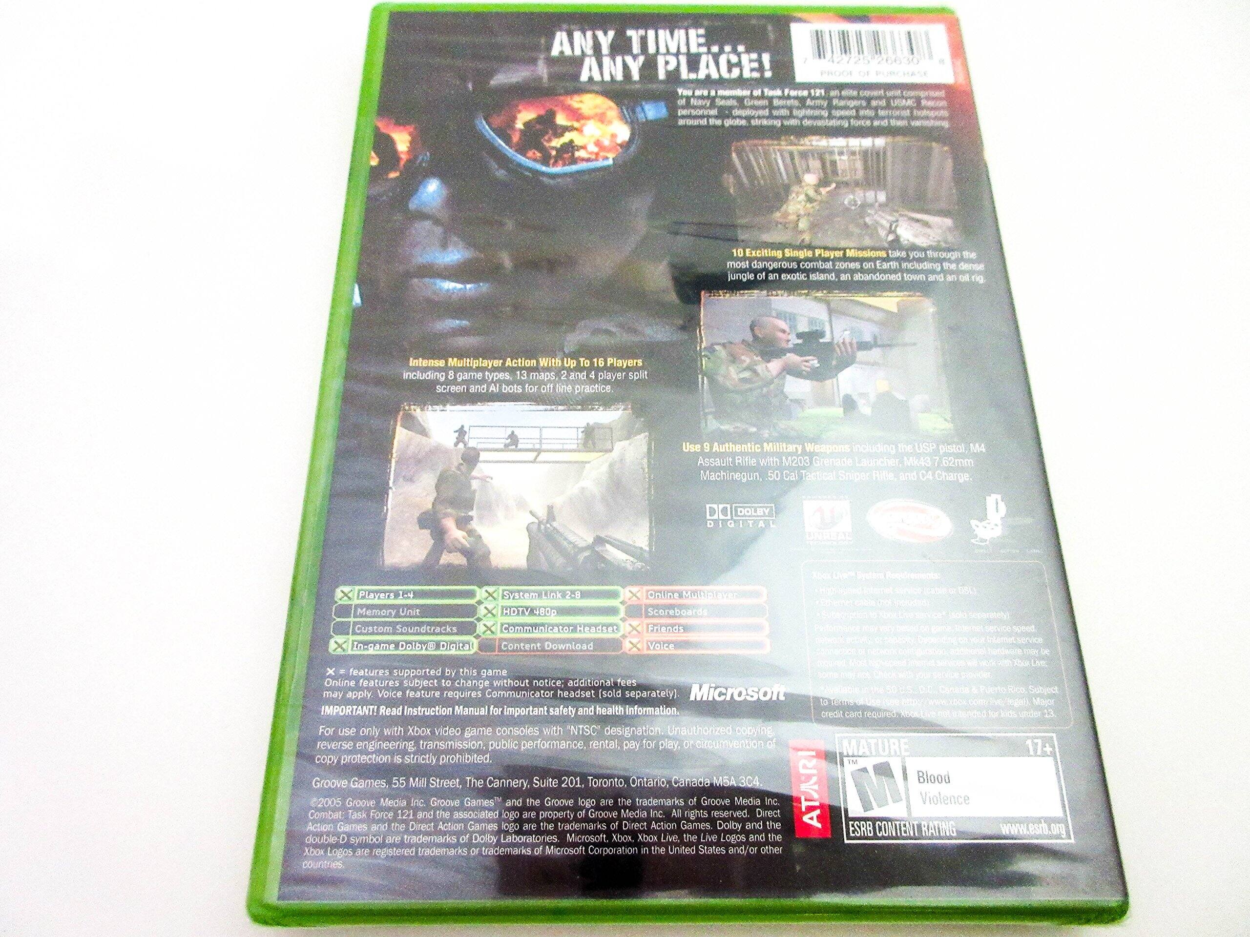 Combat Task Force 121 Xbox Xbox - Best Buy