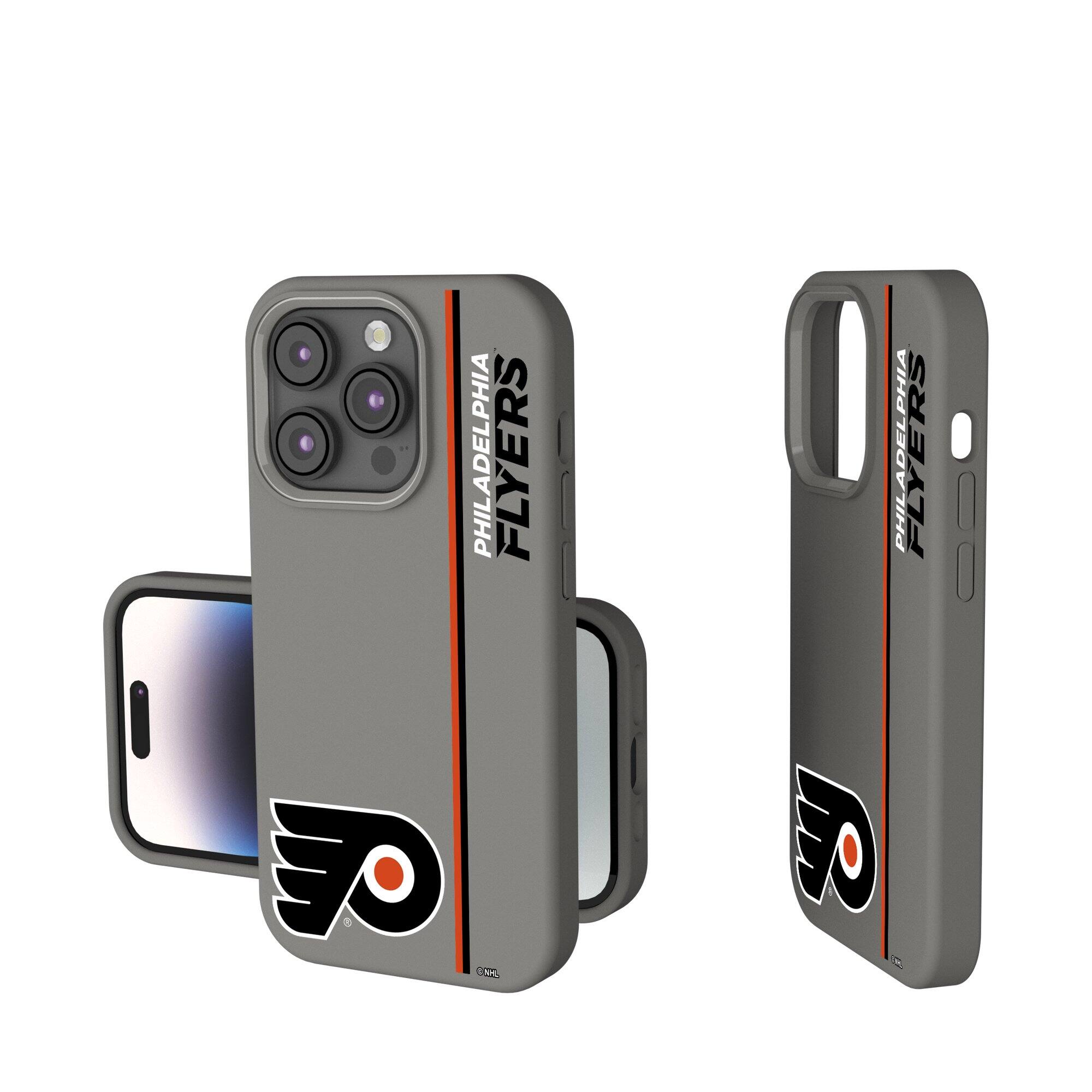 Keyscaper NHL Philadelphia Flyers Sidebar Soft Touch iPhone Case 15 ...