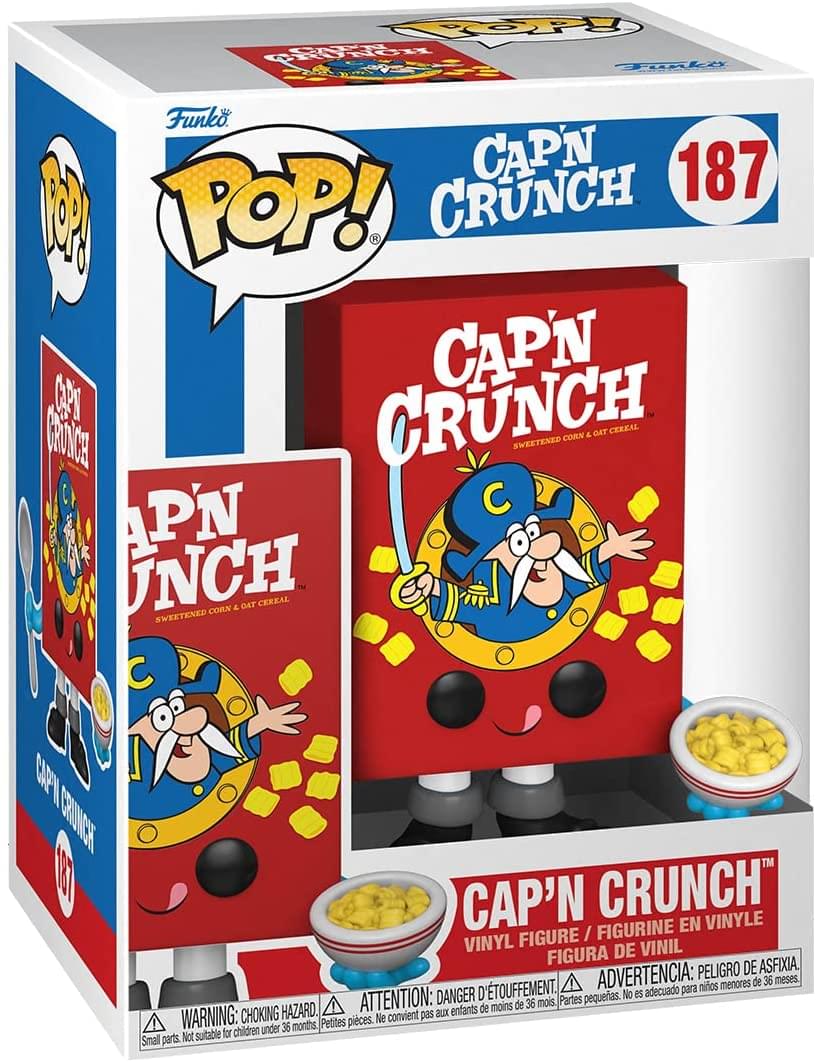 Quaker Funko POP Vinyl Figure | Cap N Crunch Cereal Box Red 57772 ...