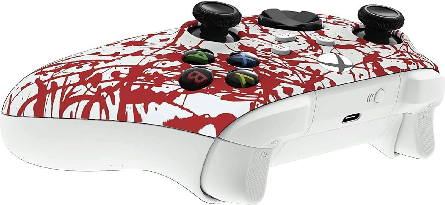 Custom Controllerzz Custom Wireless Controller for Xbox Series X|S, Xbox One, & PC Blood ...