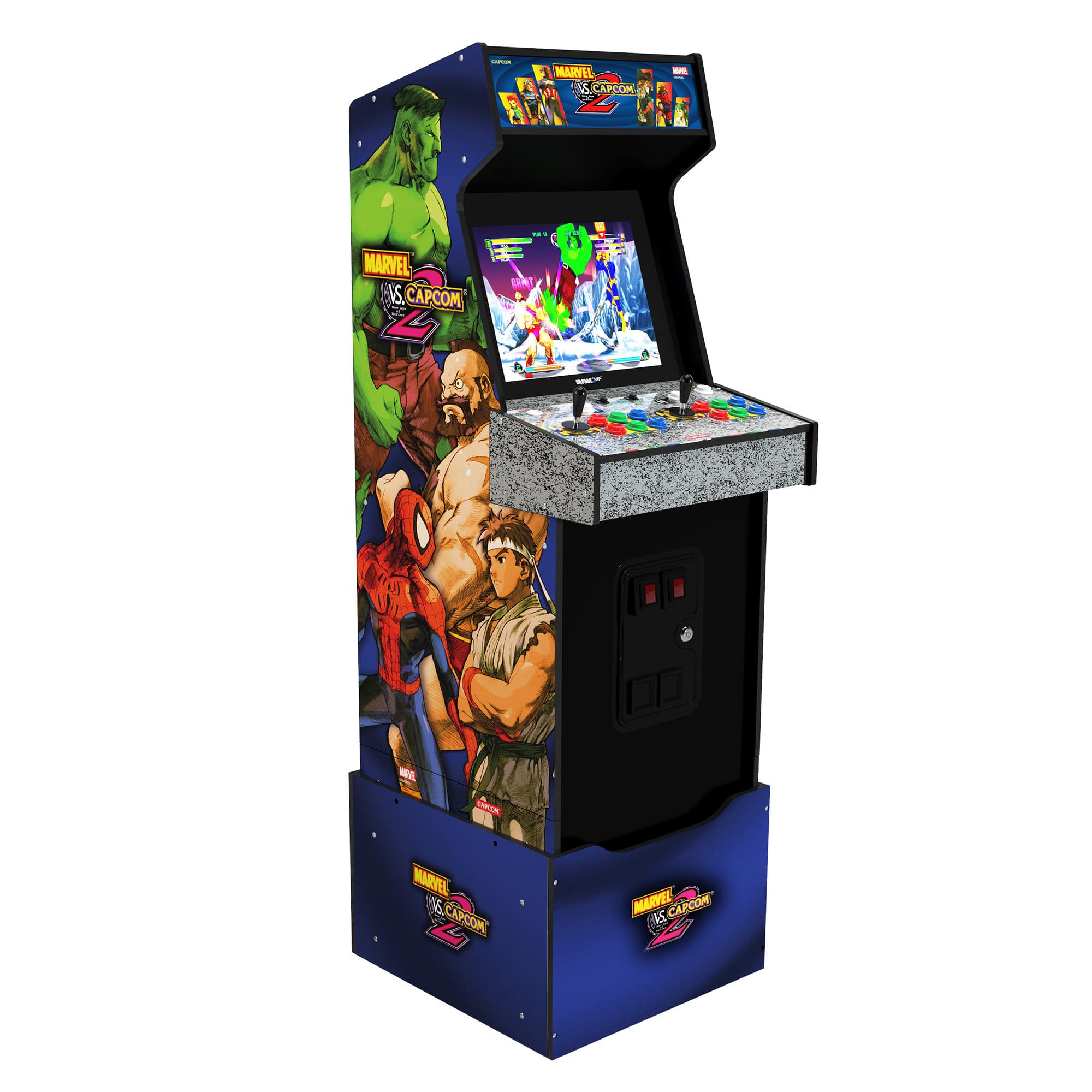 Best Buy: Arcade1Up Marvel Vs Capcom 2 Arcade with Lit Marquee MRC-A-207310