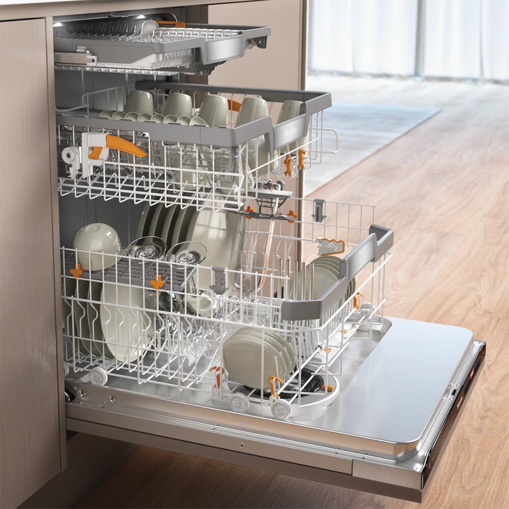 Miele G 7986 SCVI K2O 24" Dishwasher Custom Panel Ready G 7986 SCVi K20 ...