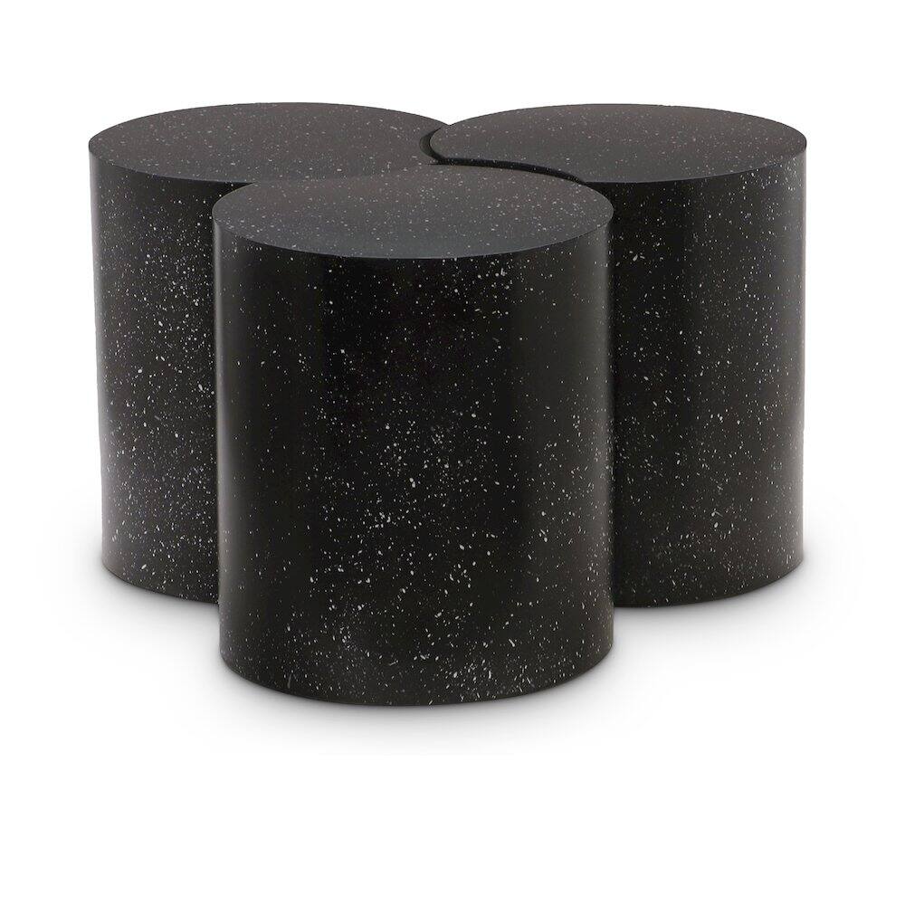 Meridian Furniture Dimple Coffee Table Black 99084Black-3D - Best Buy