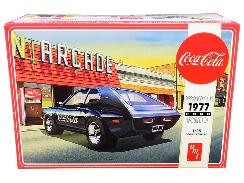Skill 3 Model Kit 1977 Ford Pinto "Popper" with Vending Machine "Coca ...