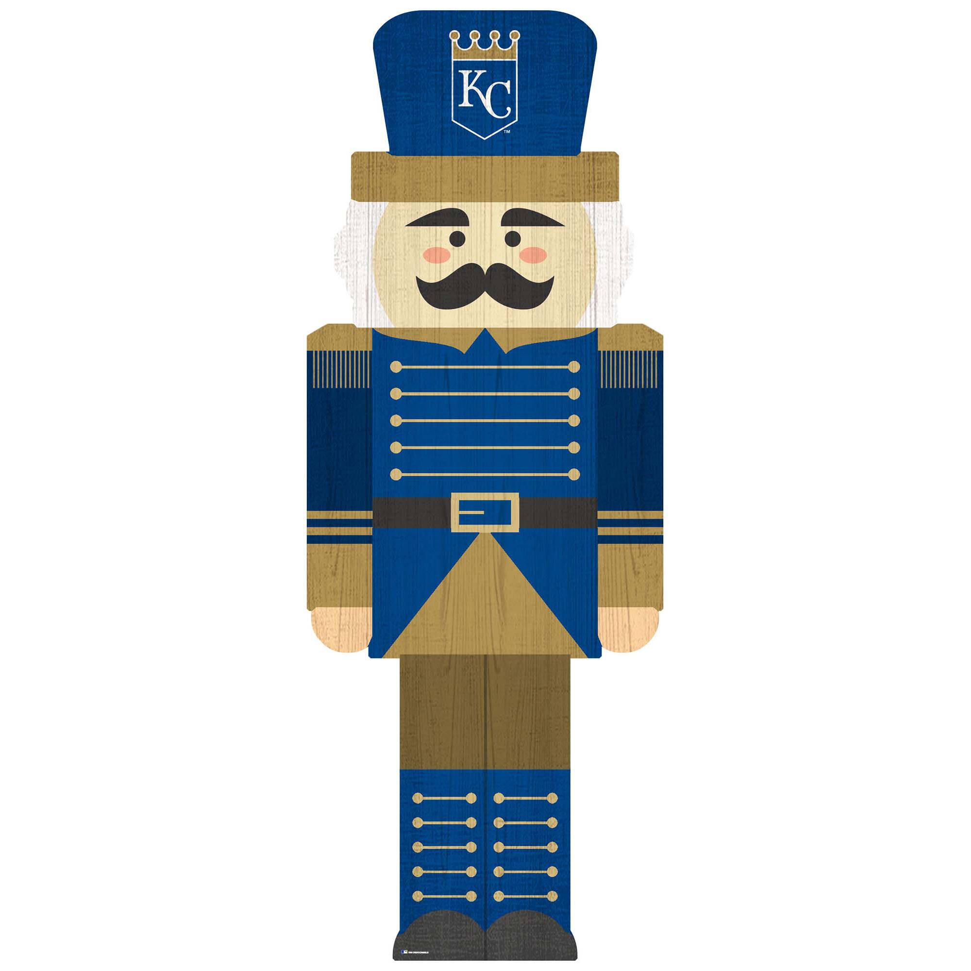 Fan Creations Kansas City Royals 31'' Nutcracker Leaner Multicolor ...