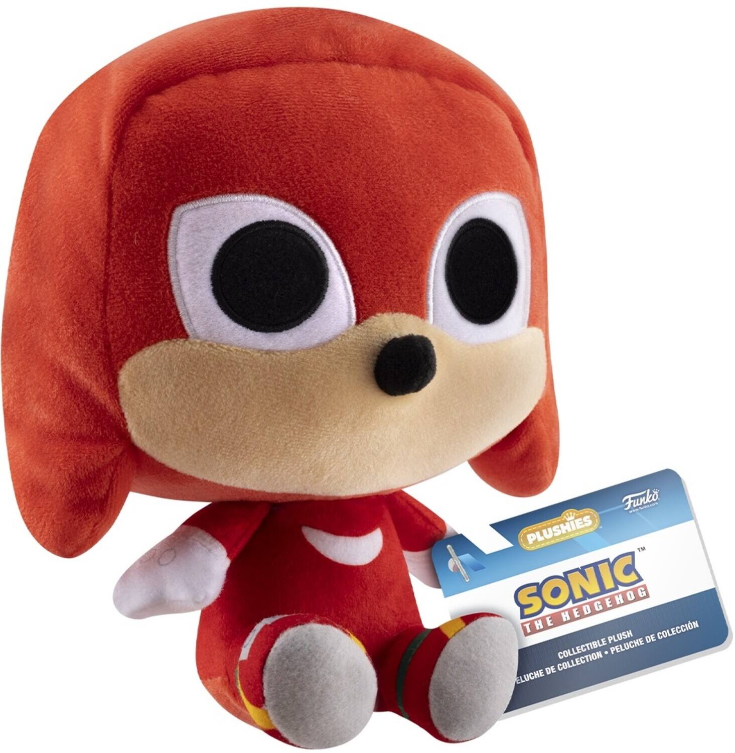 Funko Plush: Sonic the Hedgehog Knuckles, 7 Inch COLLECTIBLES ...