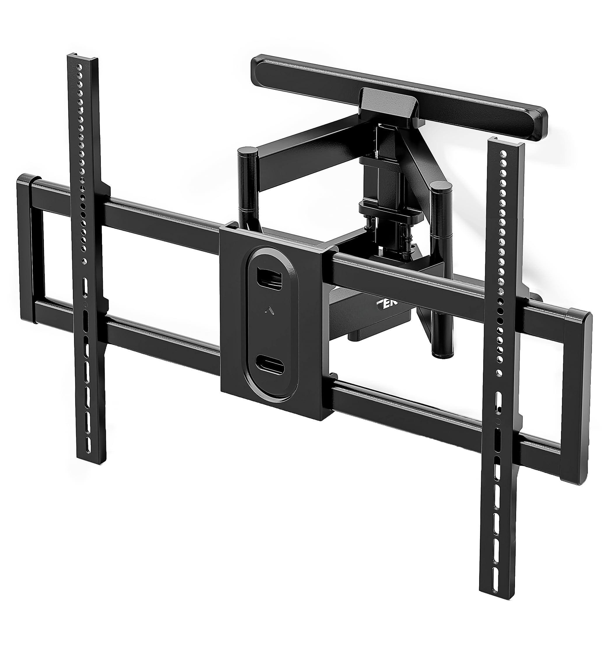 Comfort Essence Duty Full Motion Tv Wall Mount For Tvs Pre assembled Bracket With Tool free Tilt ...