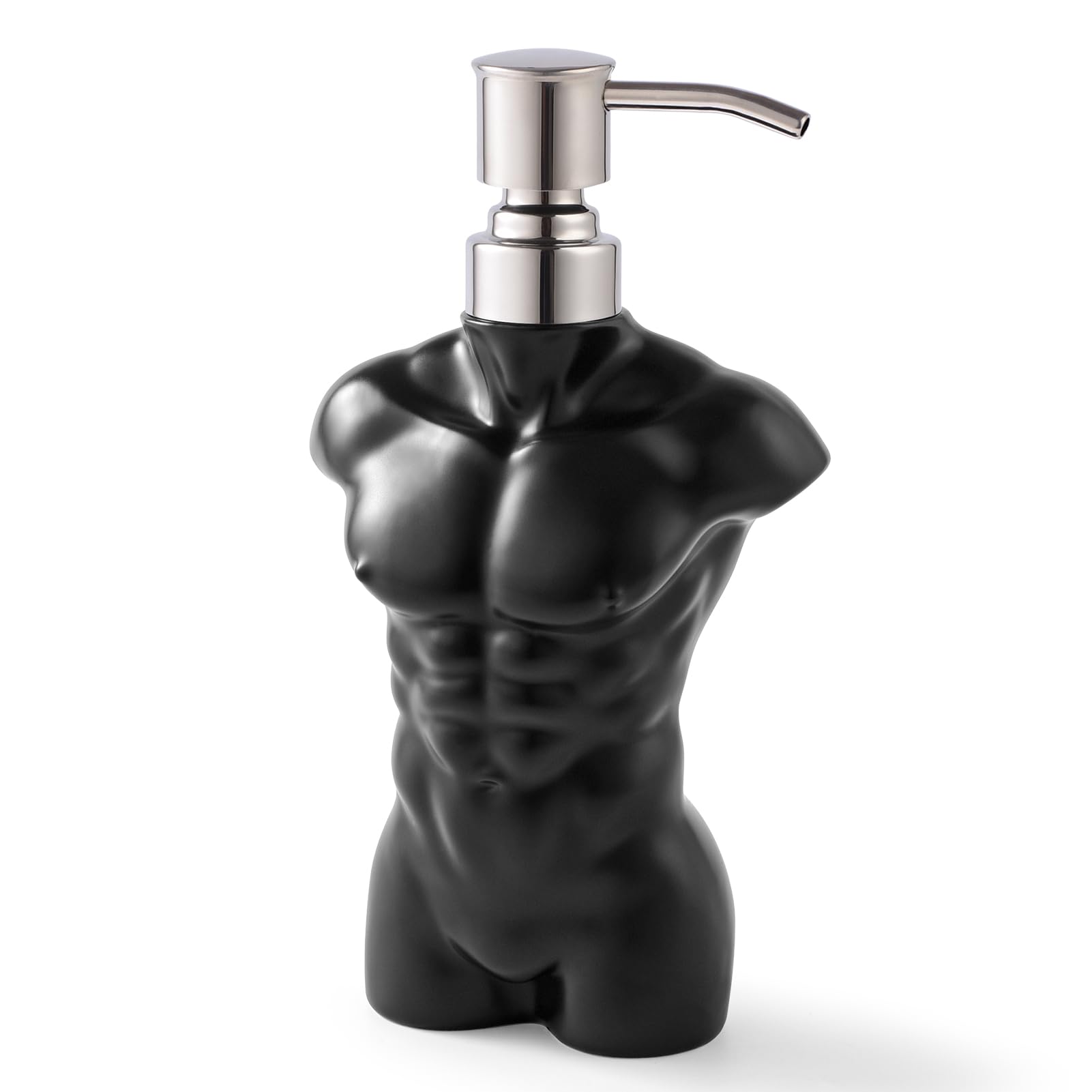 Dapper Styles Ceramic Soap Dispenser Hand Lotion Liquid Refillable For ...