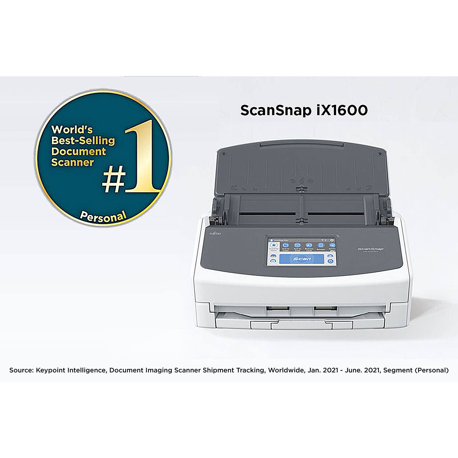 Ricoh ScanSnap iX1600 Versatile Cloud Enabled Document Scanner for Mac ...