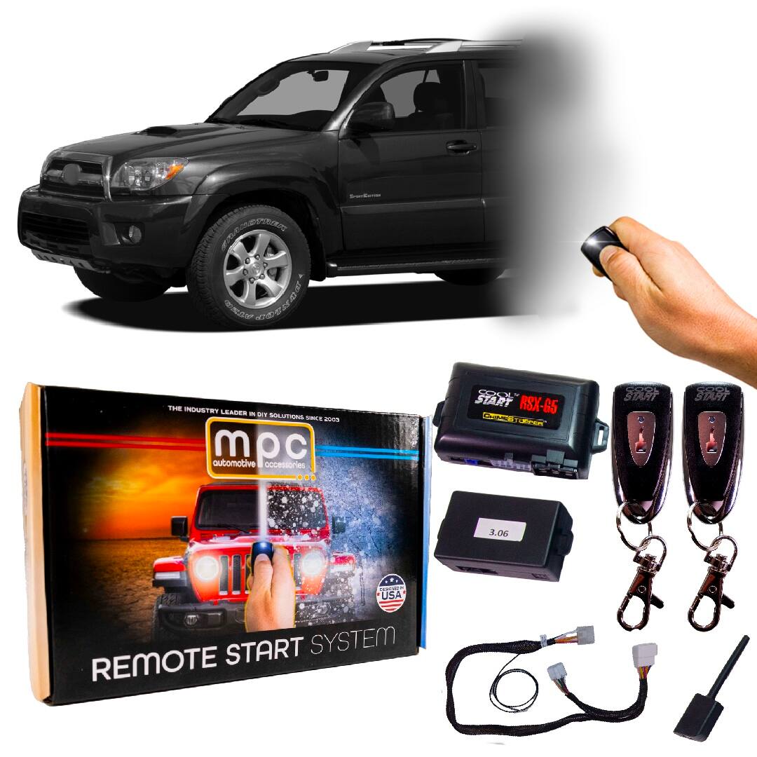 MPC 1 Button Remote Starter For 2003 2009 Toyota 4Runner Dot Key Plugin ...