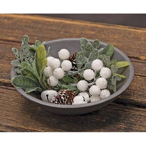 BreeBe White Glitter Holiday Bowl Filler Multicolor FT28130 - Best Buy