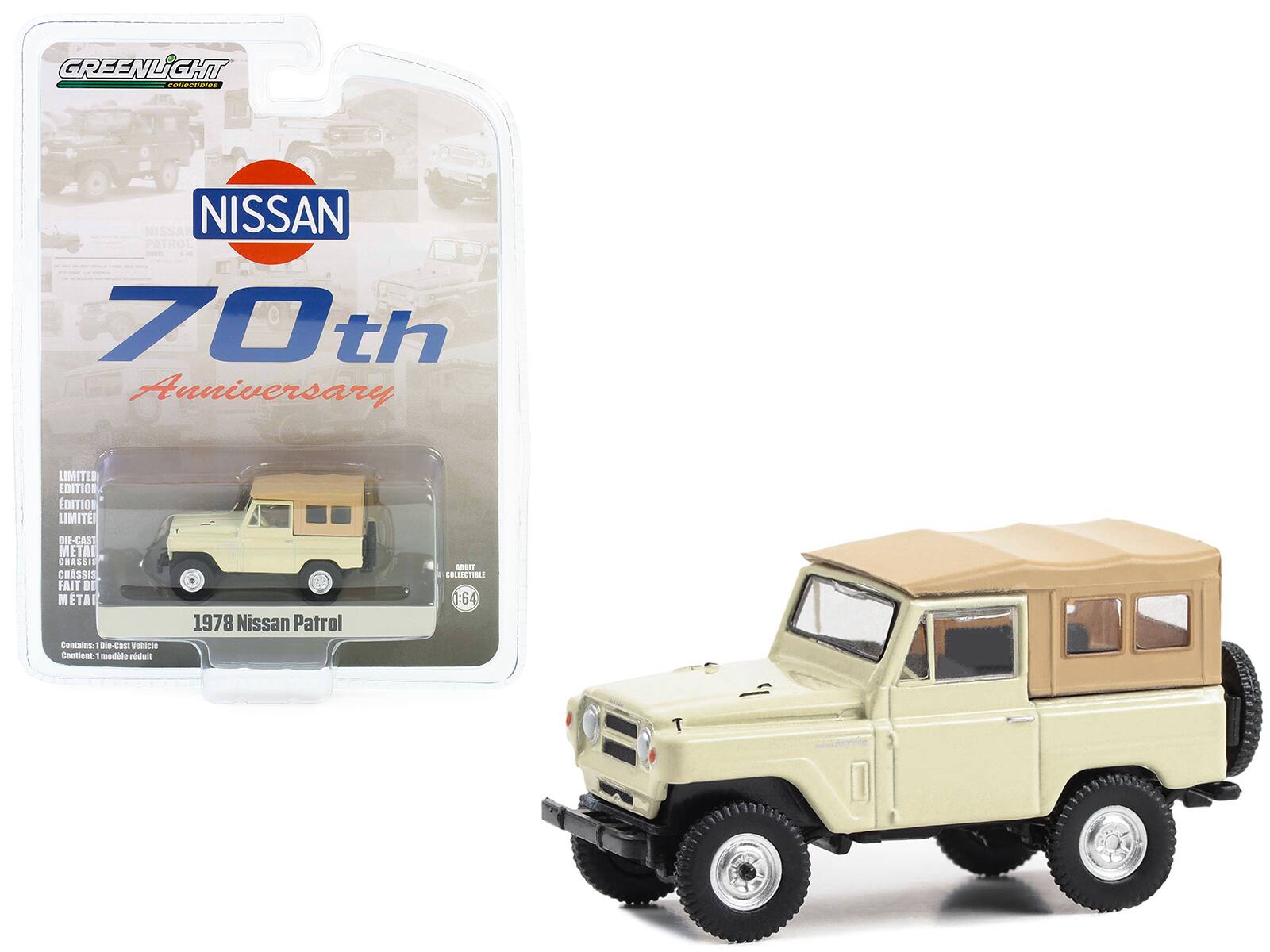 Greenlight 1978 Nissan Patrol Top "70th Anniversary" "Anniversary ...