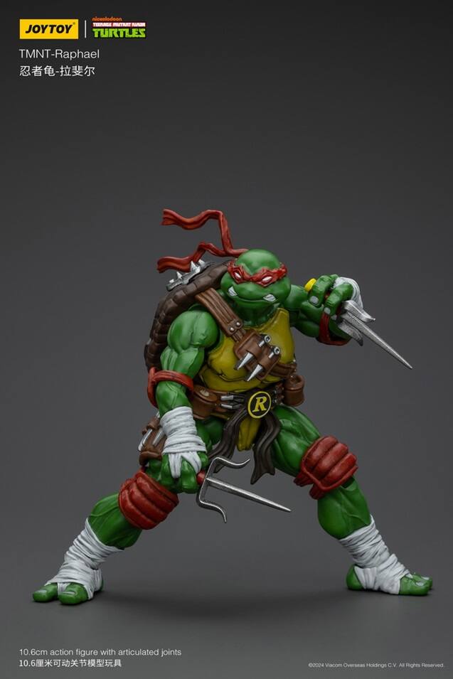 Transformers Raphael 1/18 Scale | Teenage Mutant Ninja Turtles | Joy ...