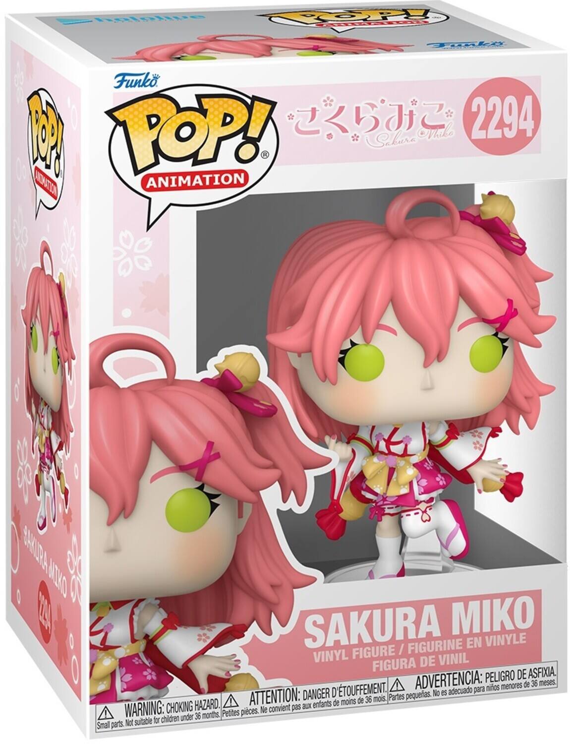 Funko POP! Anime: Hololive Sakura Miko COLLECTIBLES Multicolor ...