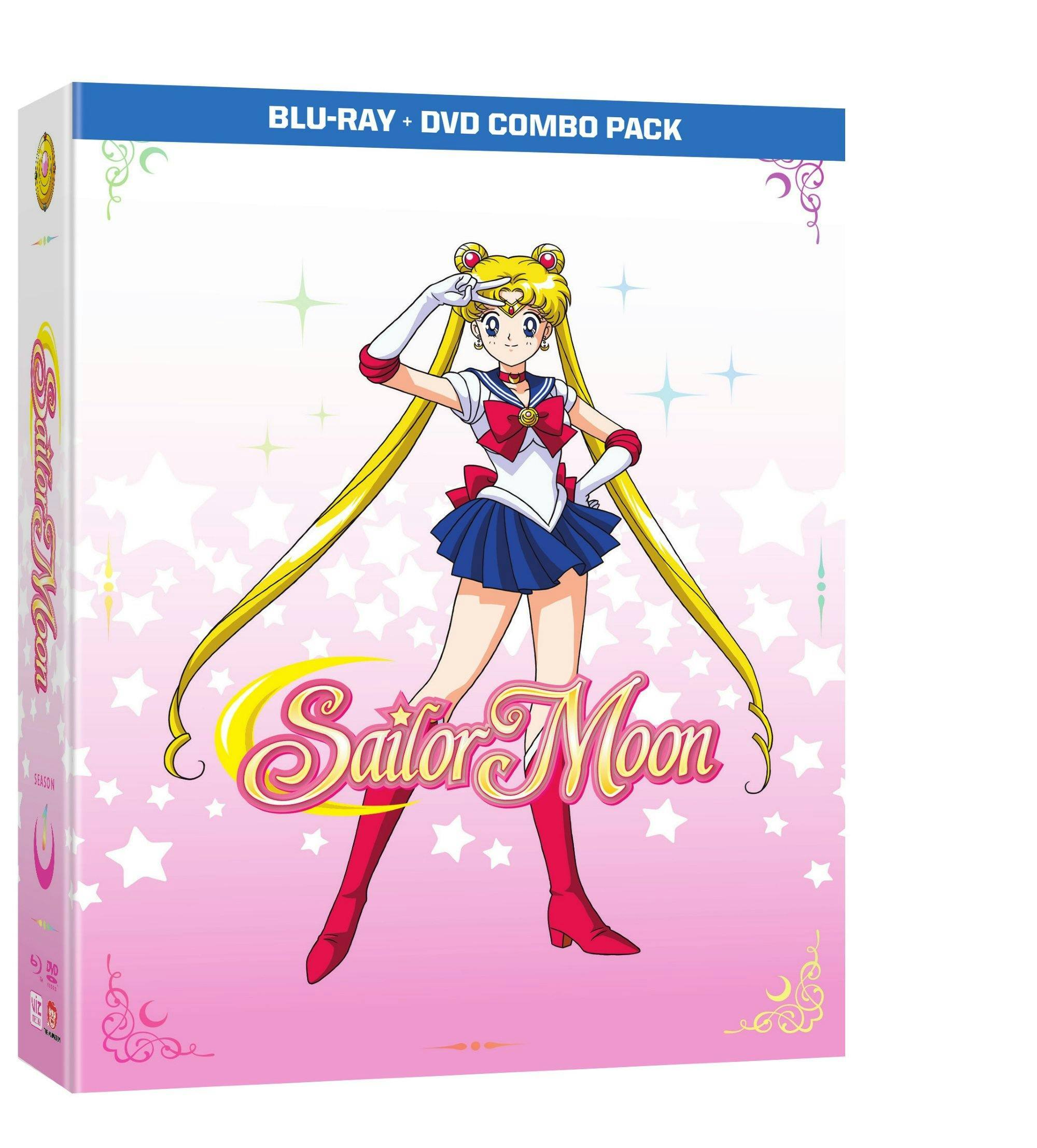 Sailor Moon Season 1 Part 1 Limited Edition Blu ray Combo Pack [Blu ray ...
